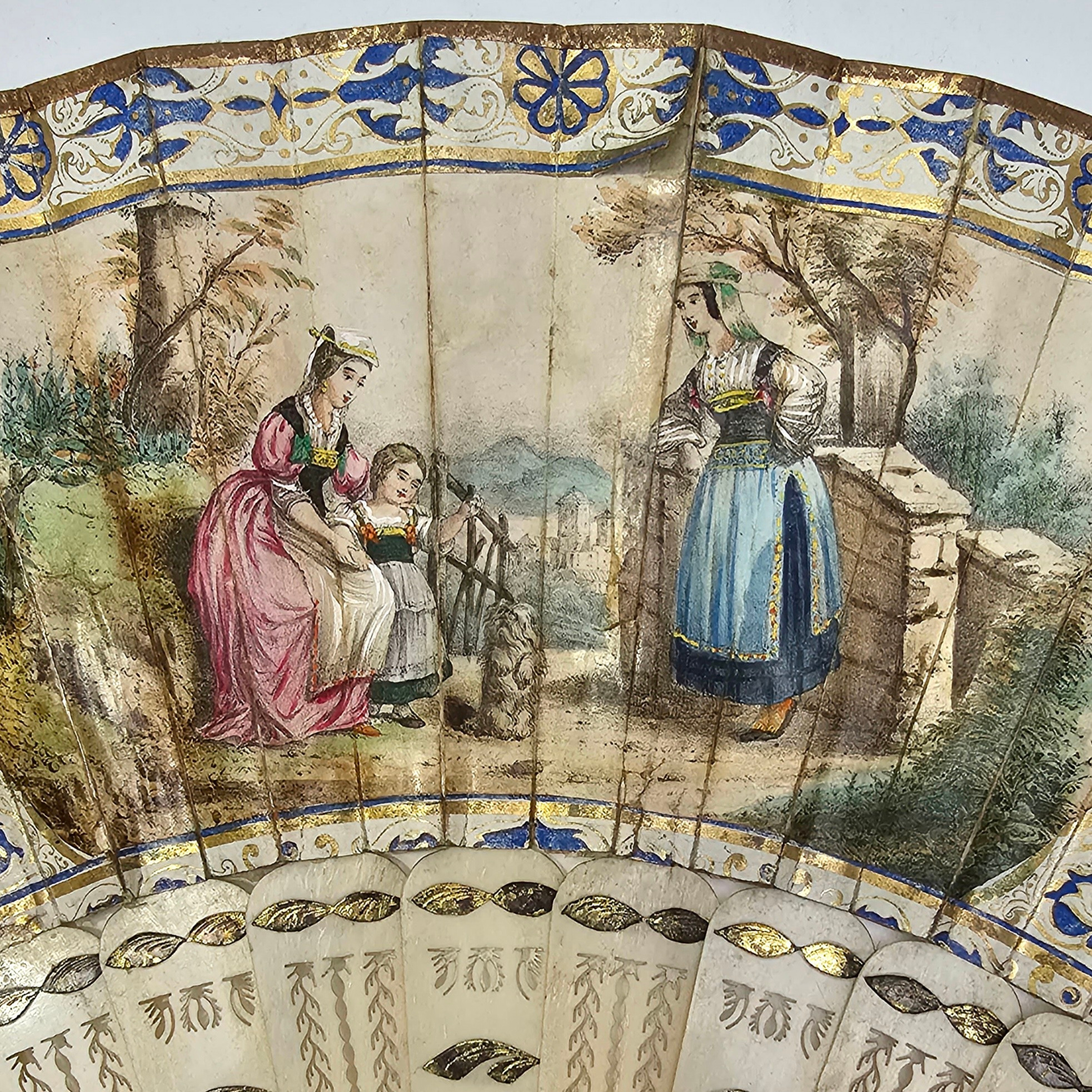 Images for 2761550. 4 ANTIQUE FANS, DIFFERENT TIMES WITH LINKAGES OF ...