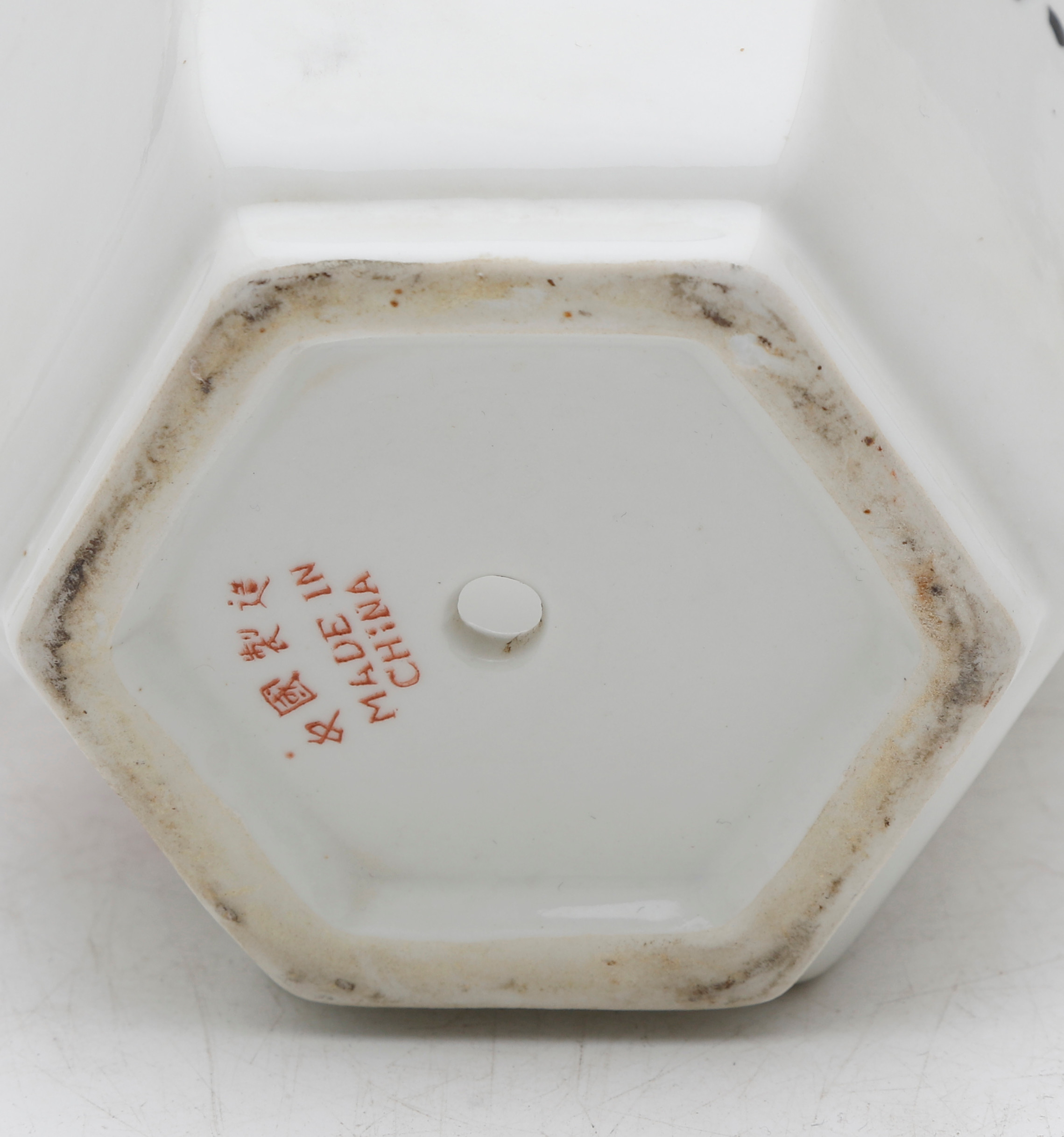 Images for 2761598. Chinese hexagonal porcelain planter, 20th Century ...