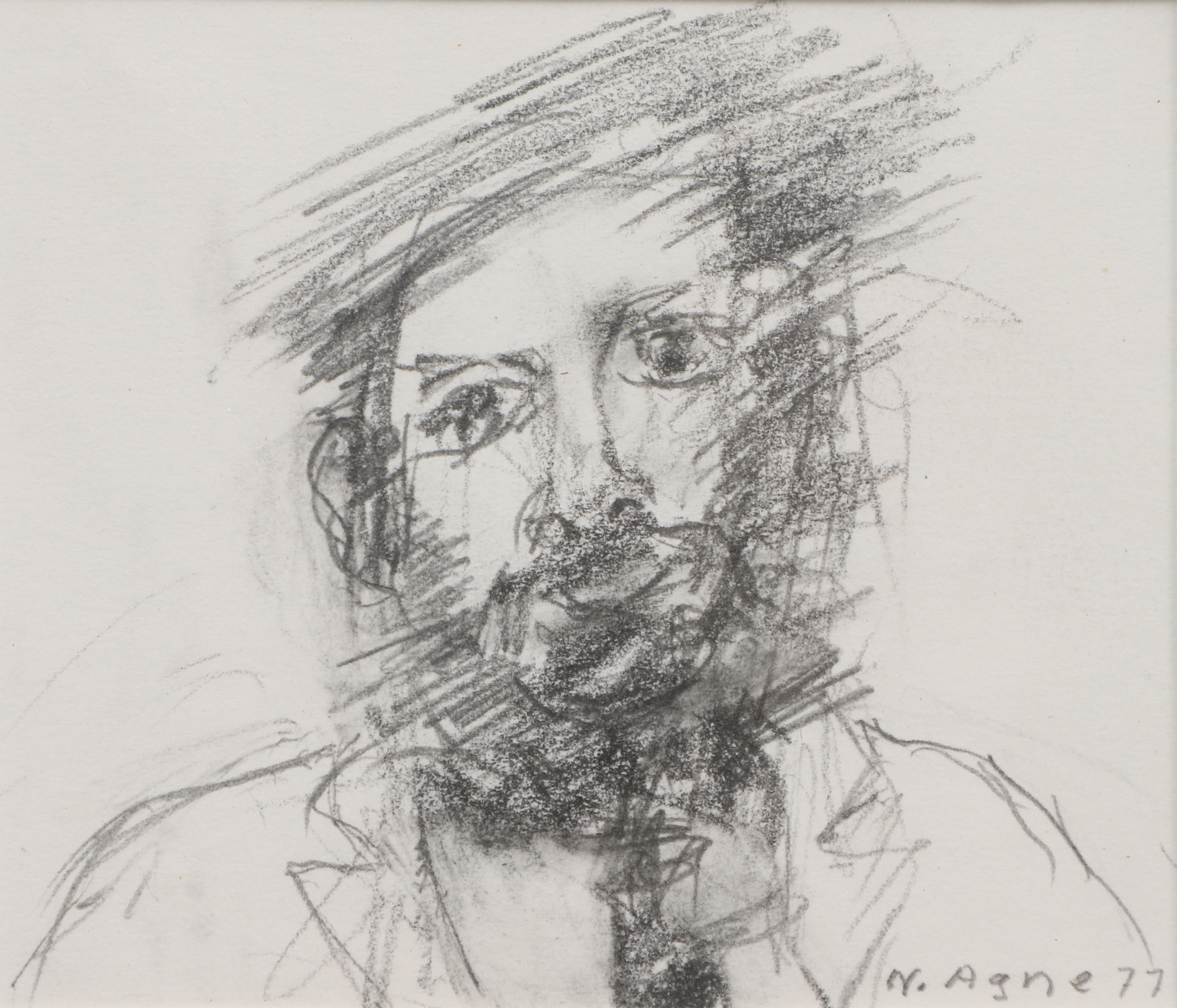 Images for 2763322. NILS AGNE NILSSON. Drawings, 2 pcs. signed, 1977/ ...