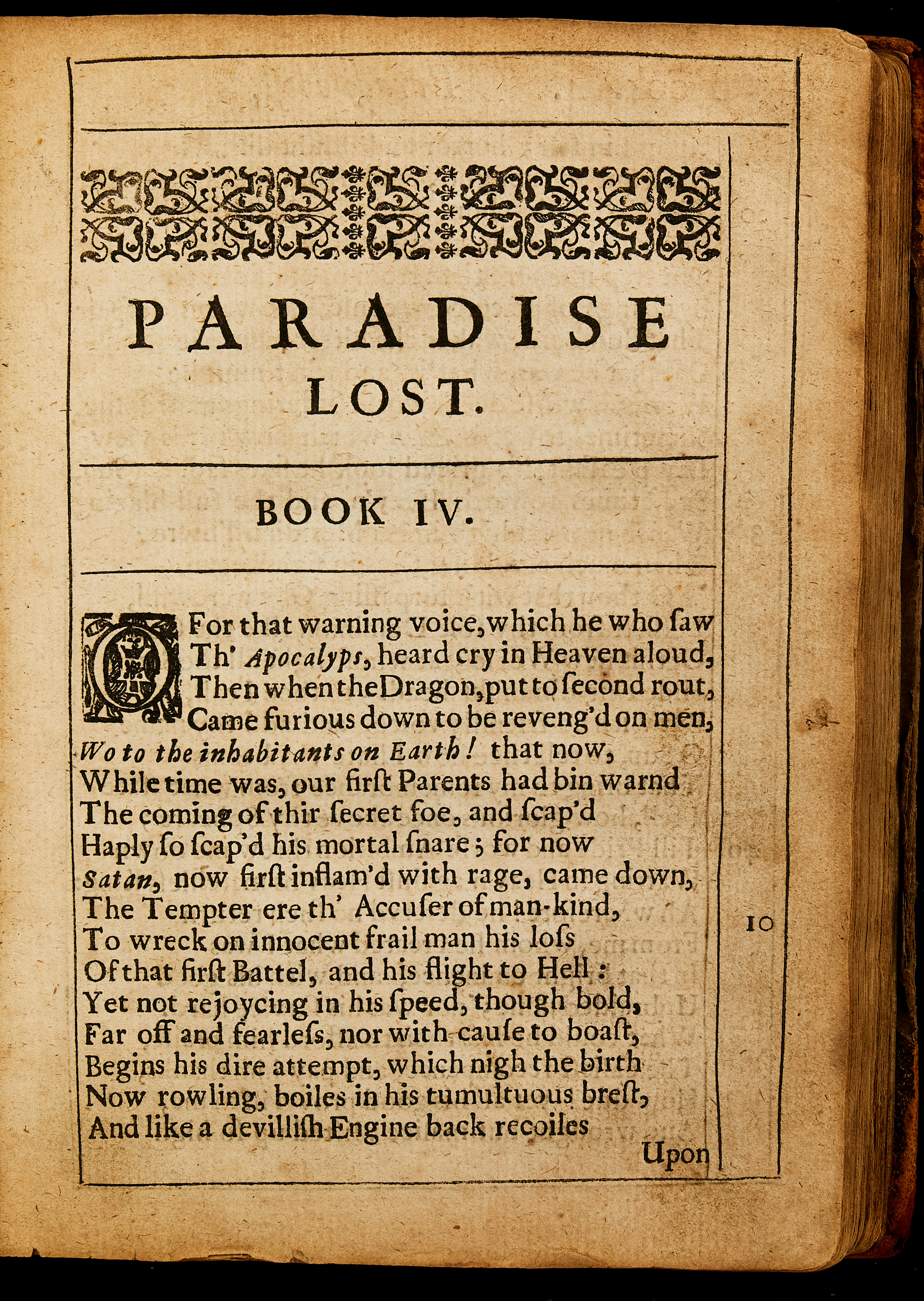 Images for 2763691. JOHN MILTON, "Paradise Lost", first edition from ...