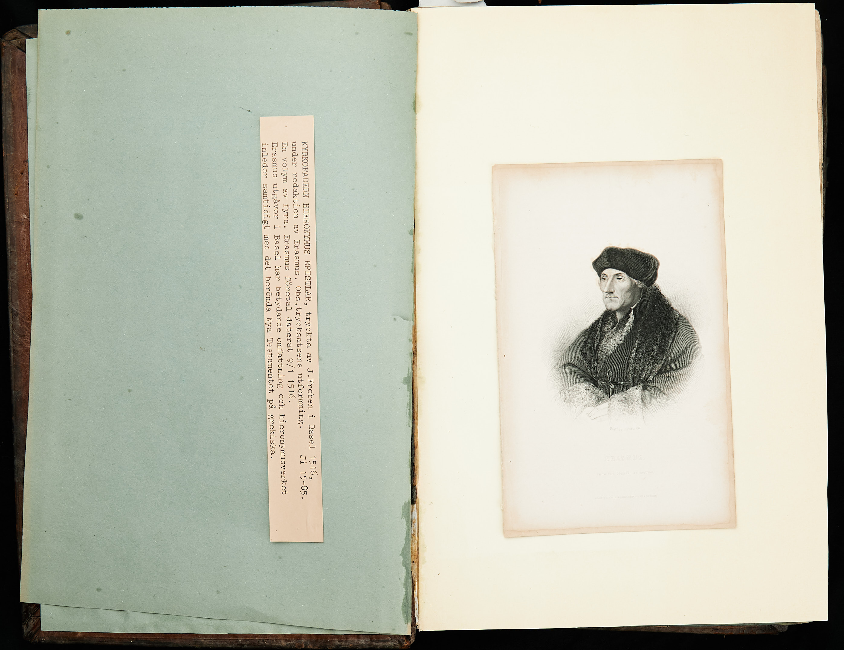 Images for 2765784. ERASMUS OF ROTTERDAM, Epistles of Hieronymus ...