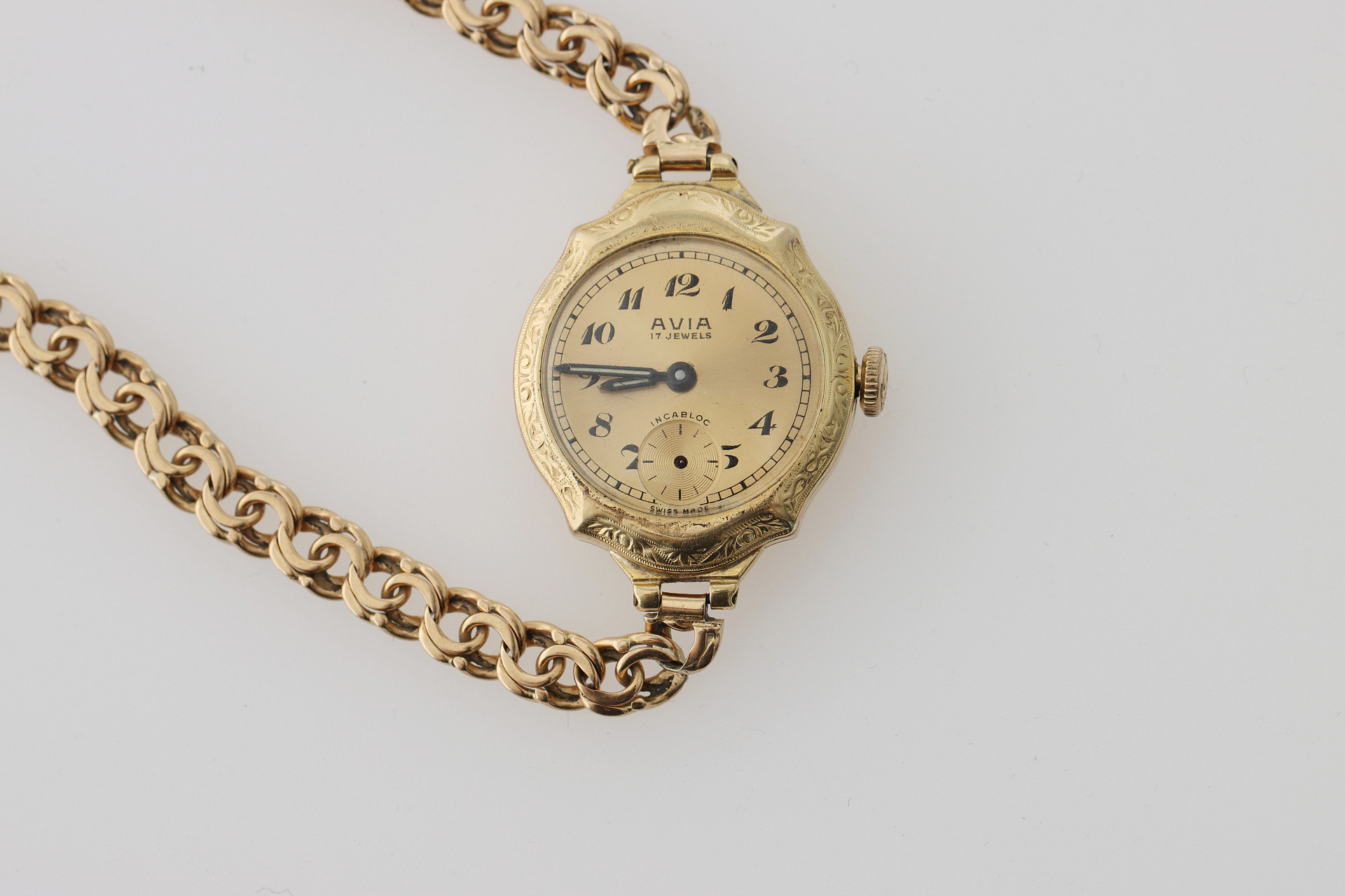 Images for 2765990. WRIST WATCH, Ladies, Avia 17 jewels, 18K gold ...