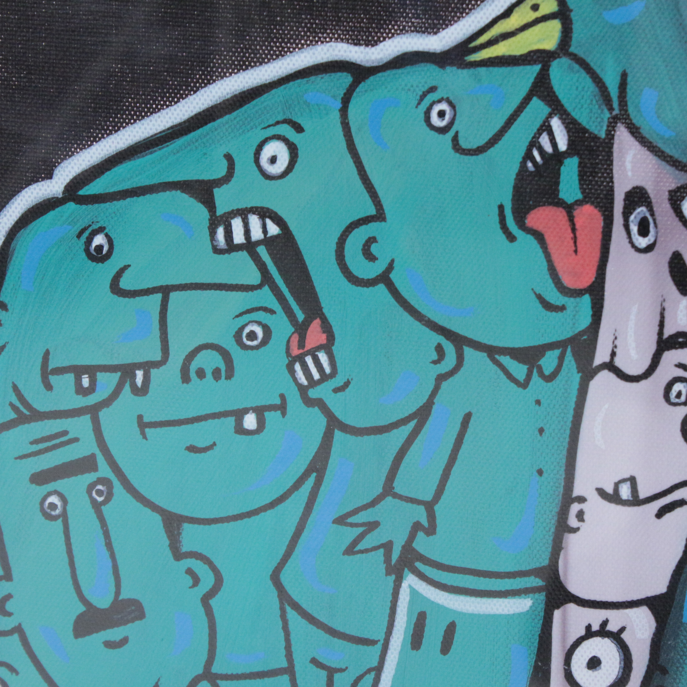 Bilder för 2766996. FLOER. 'The big Karl', 2022, blandteknik, signerad ...