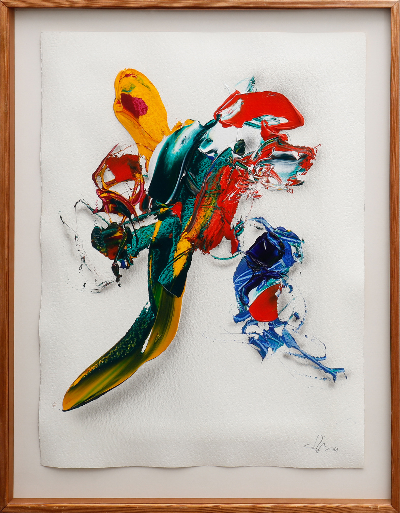 SVEN-INGE HÖGLUND. KOMPOSITION. Konst - Måleri - Auctionet