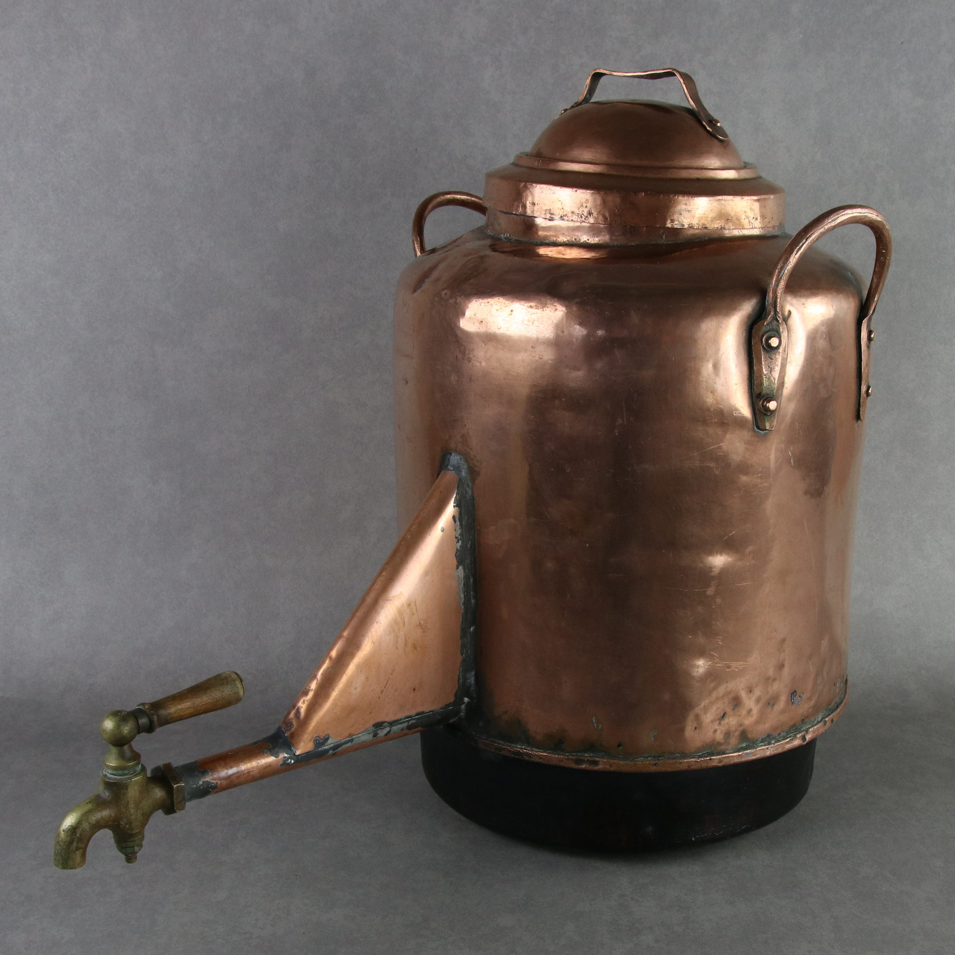 Images for 2772875. LARGE COFFEE POT with tap and insert, copper, first ...