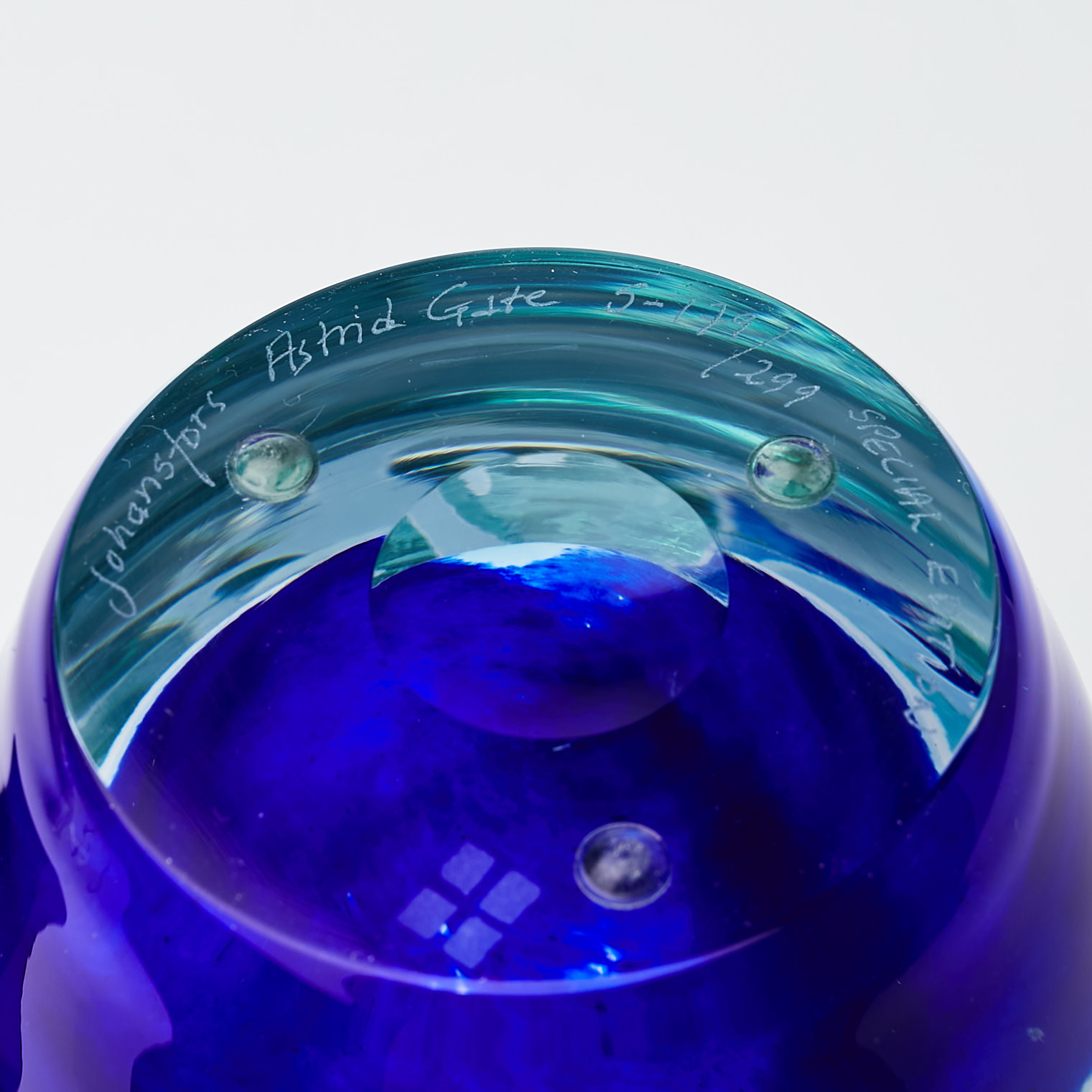 Bilder zu 2774783. ASTRID GATE, VAS, Glas, Johansfors, signiert und ...