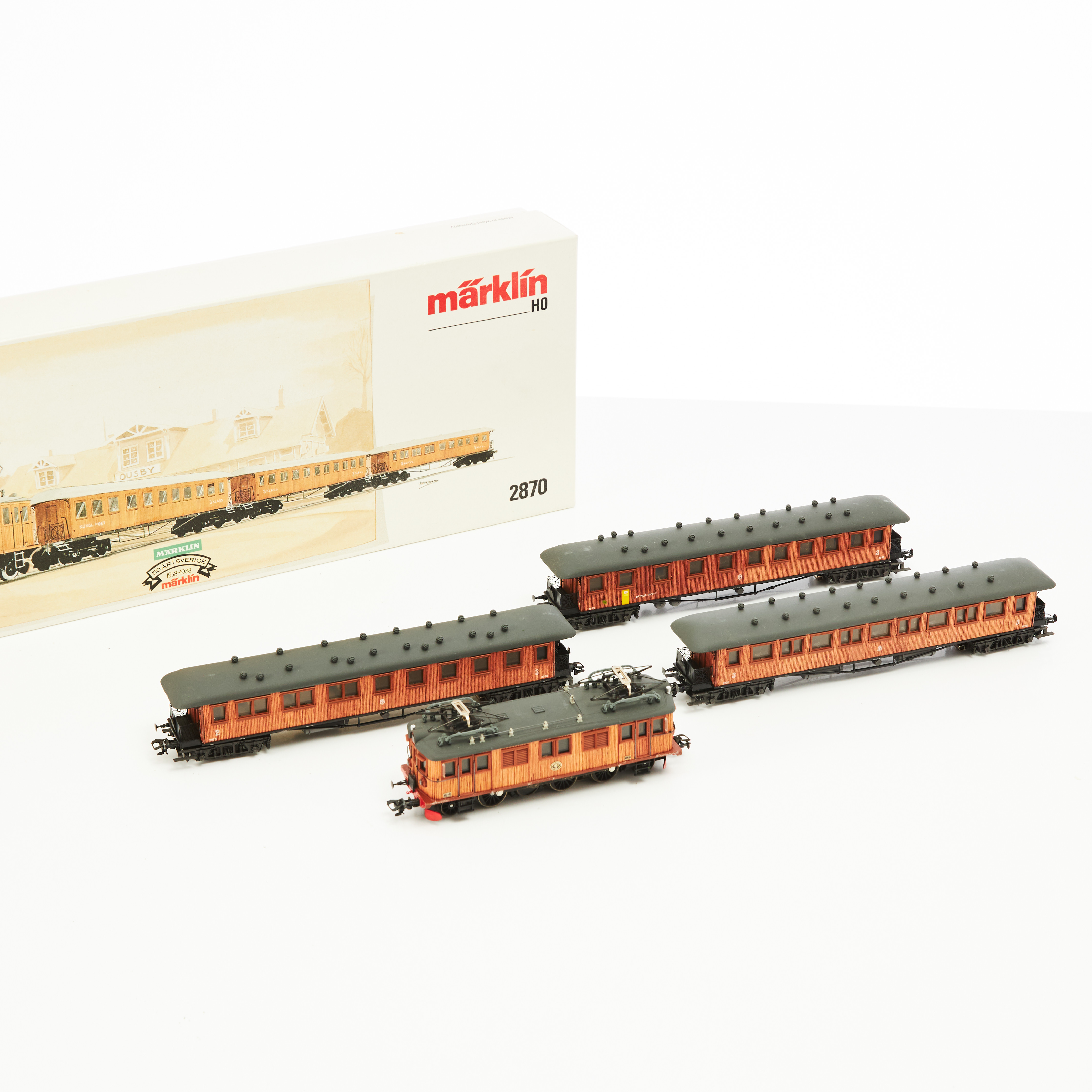 Images for 2775505. MARKLINE. Model train set 2870, locomotive SJ D 101 ...