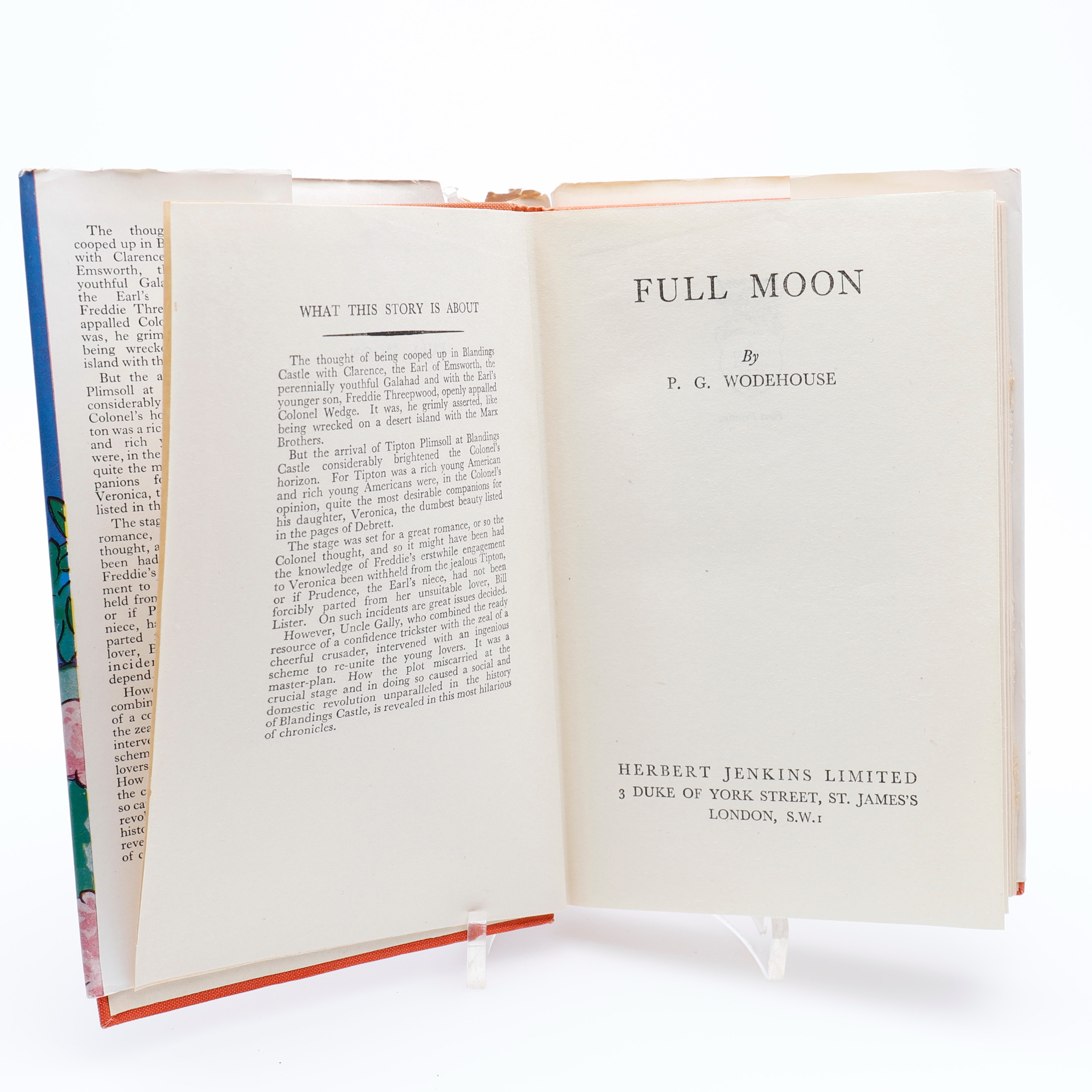 Images for 2777309. PG WODEHOUSE'S FULL MOON FIRST EDITION AND FIRST ...