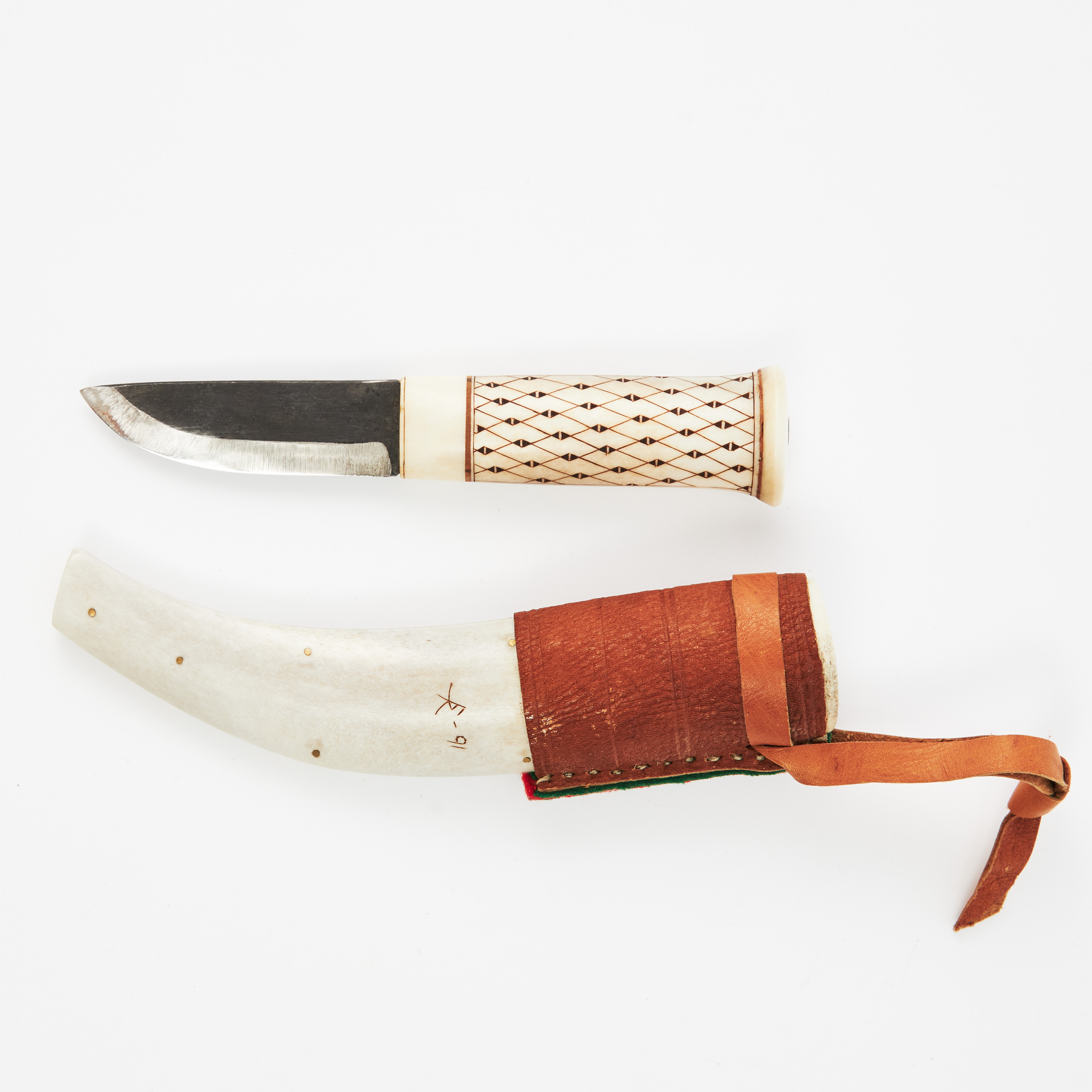 Bilder zu 2778131. SVEN-ÅKE RISFJELL (FÖDD 1950). Halbhorn, Griff aus ...