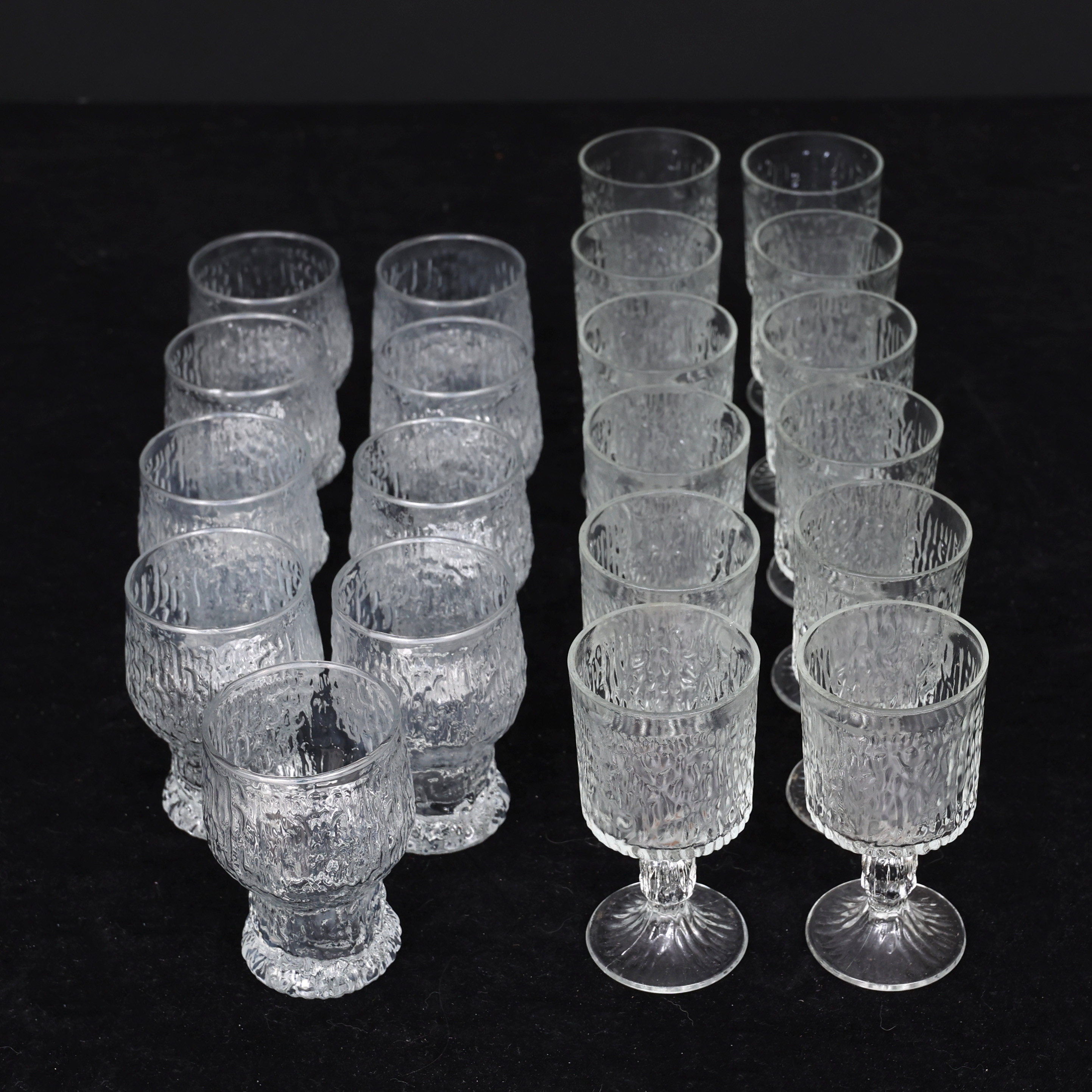Images for 2778374. BEER & WINE GLASSES, Ravenhead, Siesta. - Auctionet