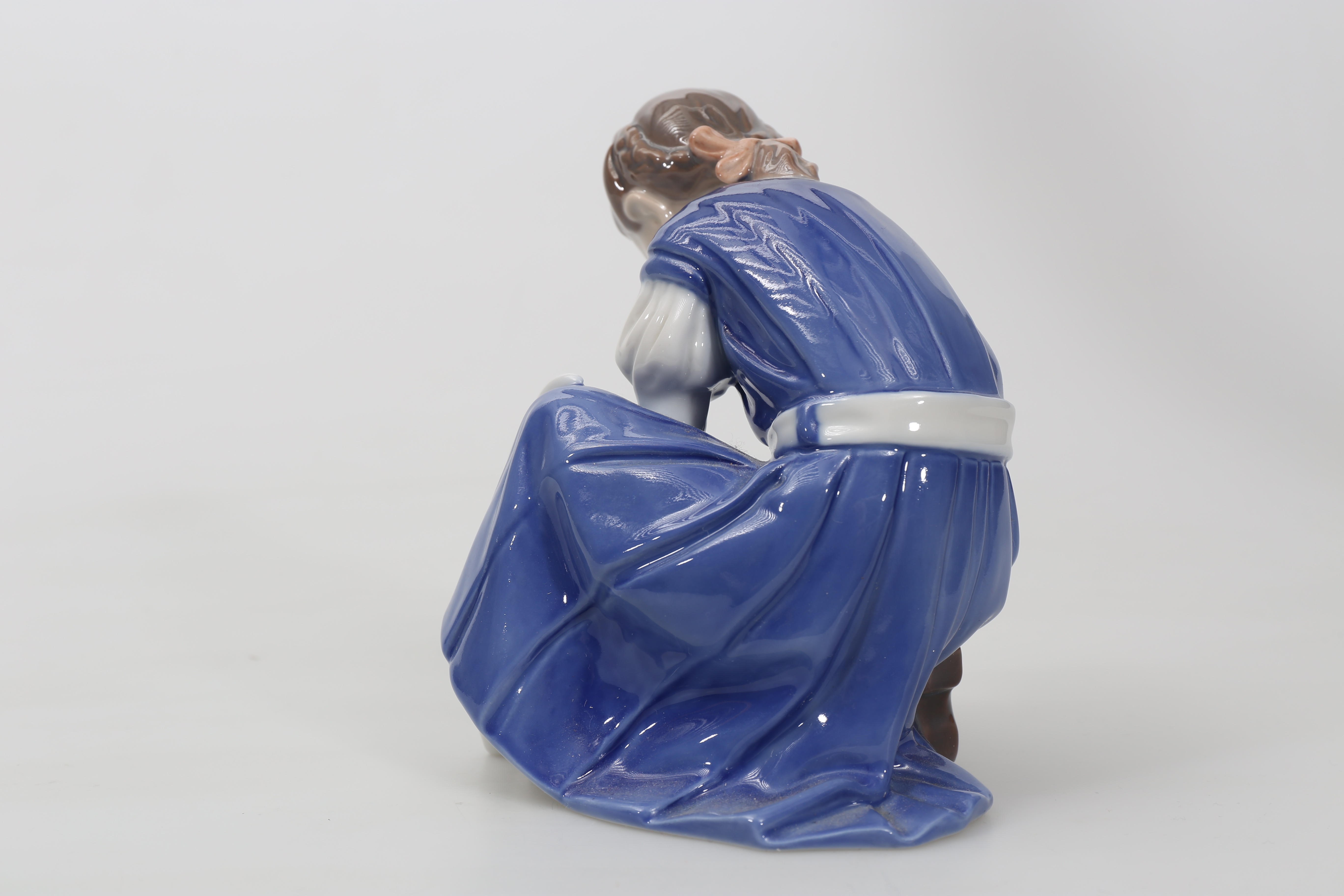 Images for 278032. FIGURE, porcelain. Girl with cat, number 1745, Bing ...