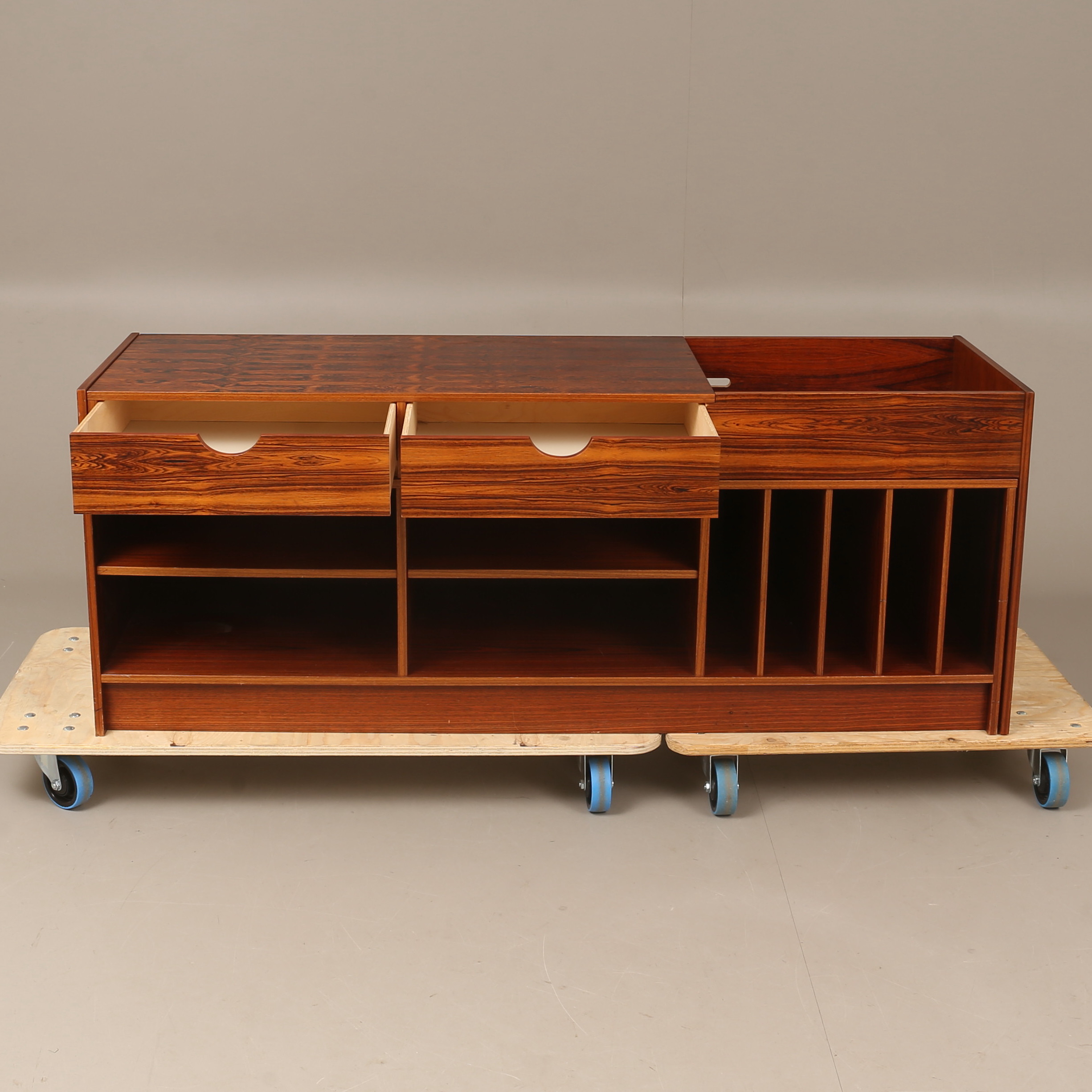 Images for 2781411. STEREO BENCH/SIDEBOARD in jacaranda veneer, 1970s ...
