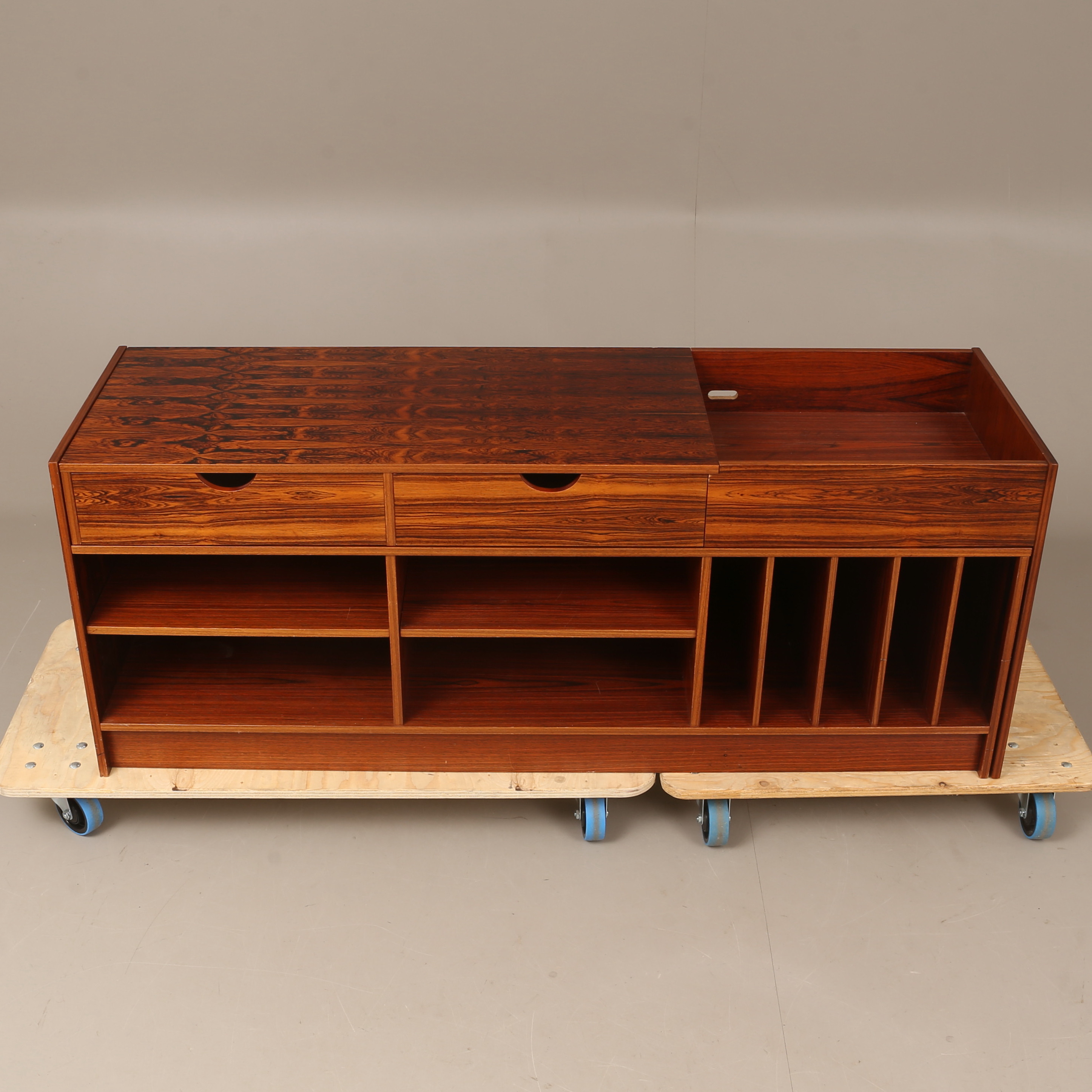 Images for 2781411. STEREO BENCH/SIDEBOARD in jacaranda veneer, 1970s ...