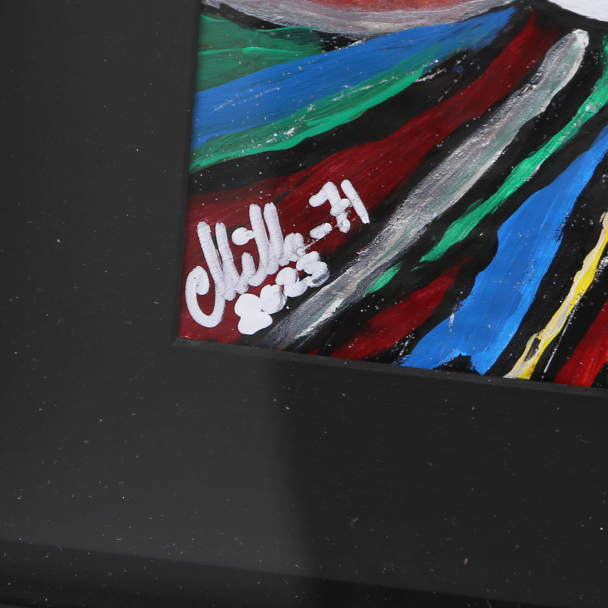 CAMILLA SAMUELSSON. AKRYYLI paperille, signeerattu, 2023. Taide ...