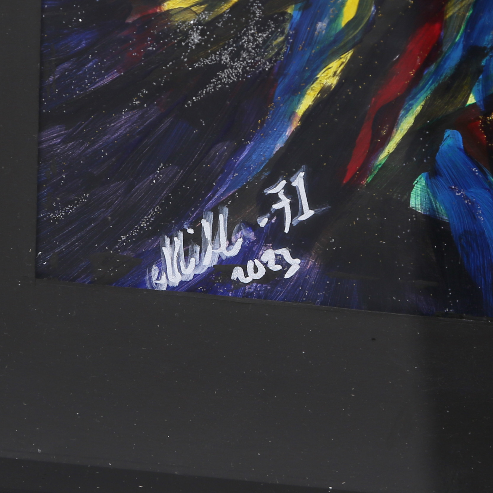 CAMILLA SAMUELSSON. AKRYYLI paperille, signeerattu, 2023. Taide ...