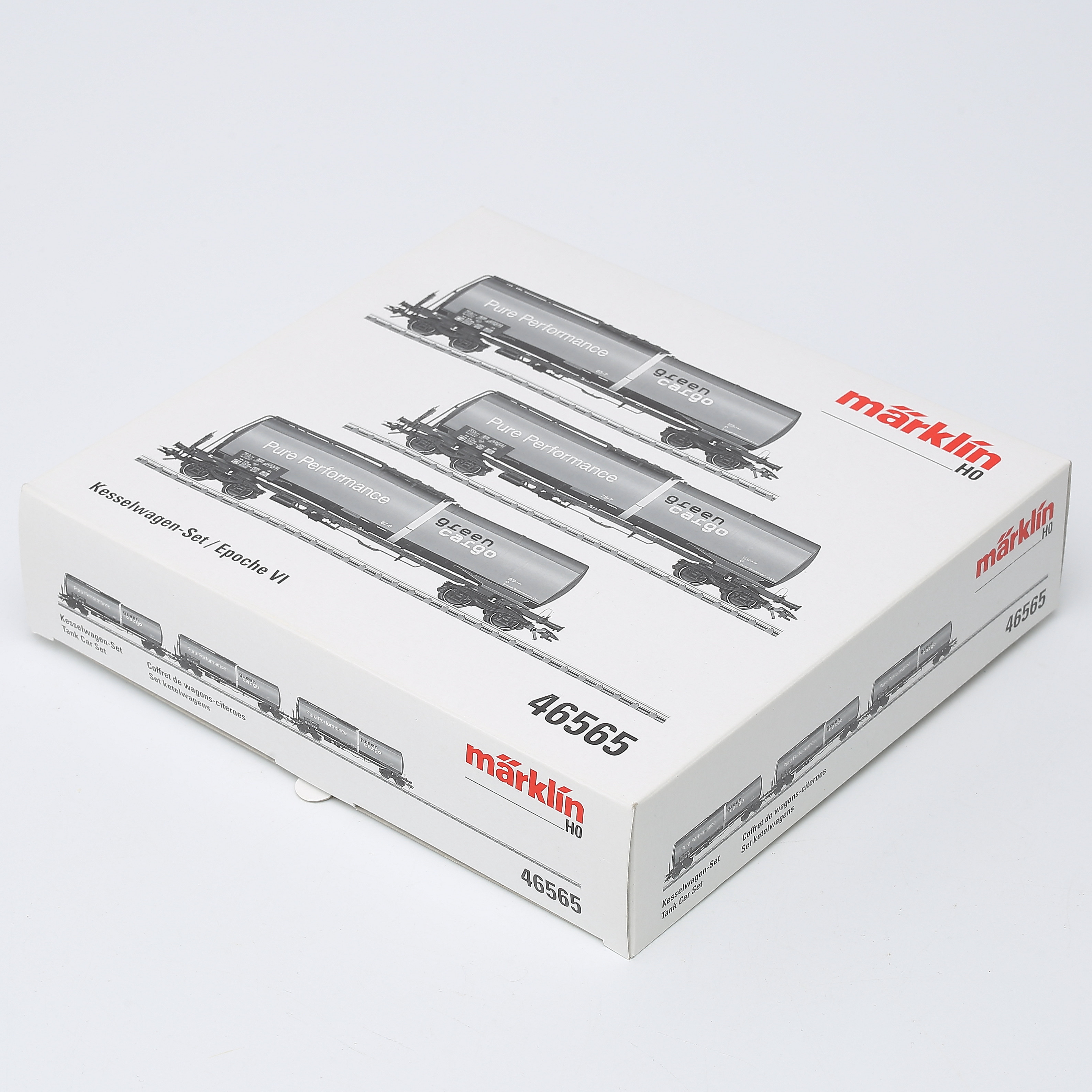 Images for 2783674. MÄRKLIN 46565 set of 3 tank wagons green cargo ...