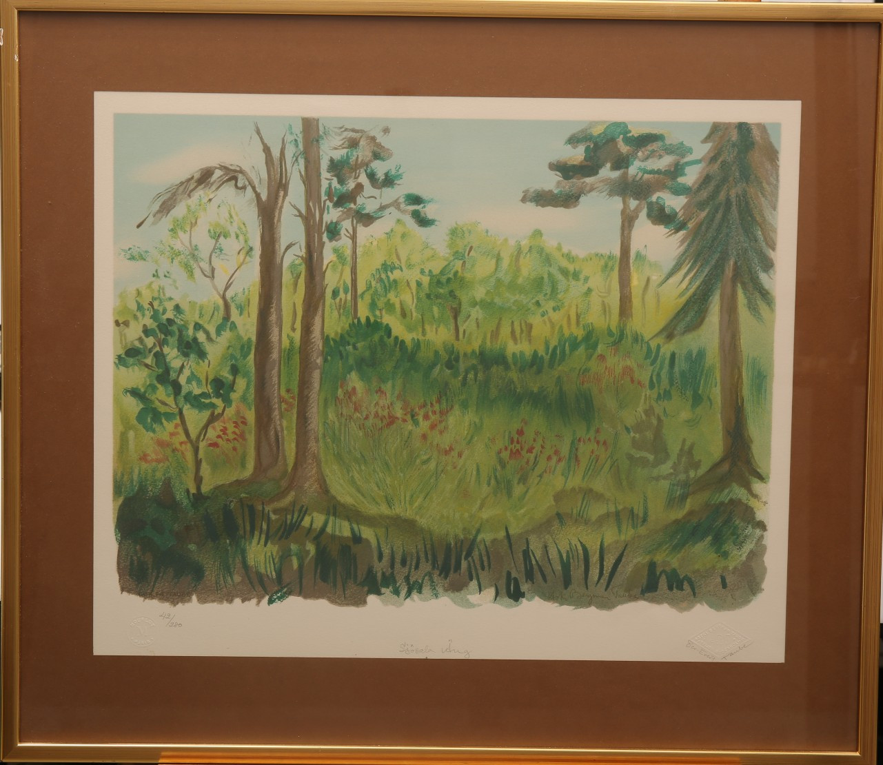 Images for 2786250. Color lithograph, "Sjösala meadow" after Astri ...