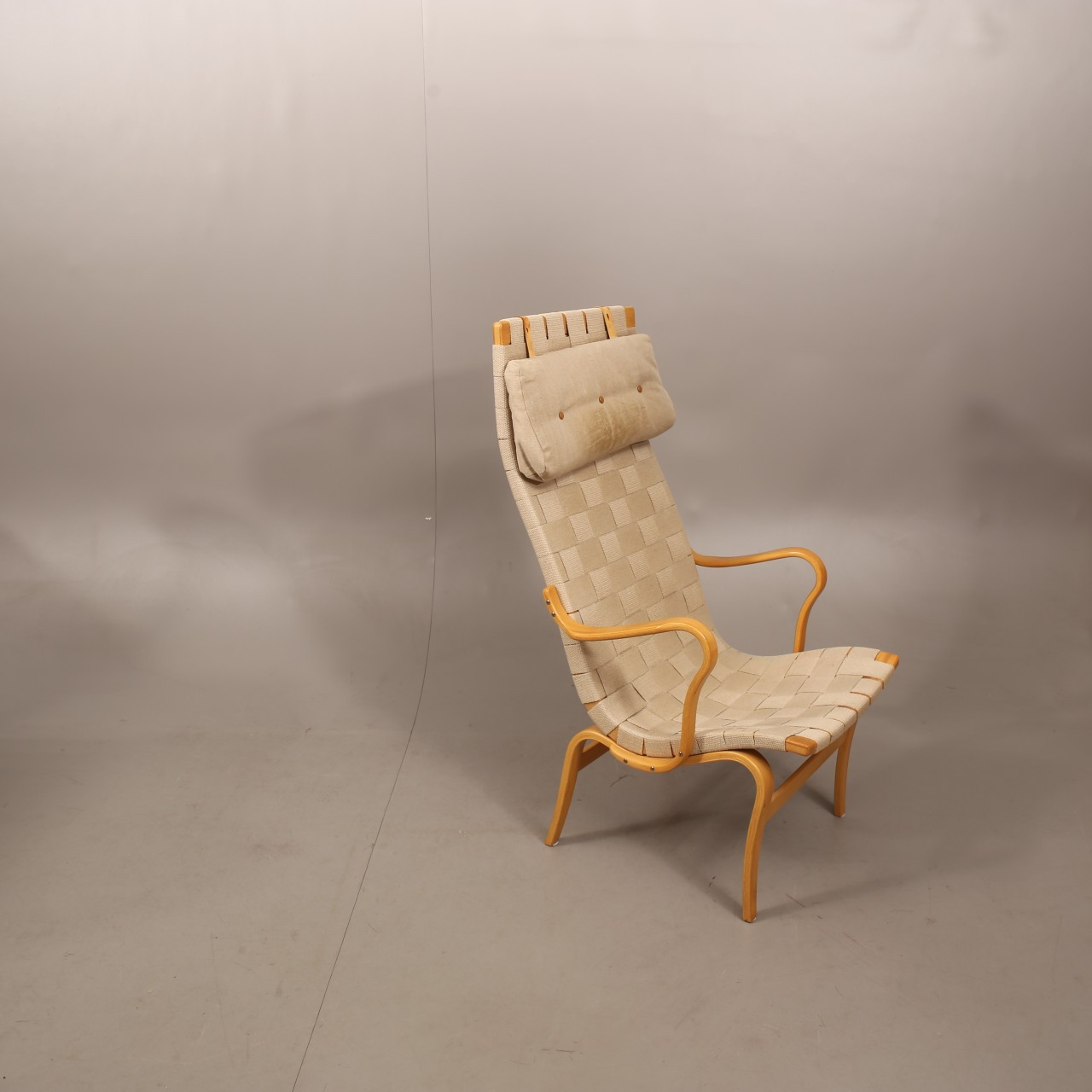 Bilder zu 2786956. BRUNO MATHSSON. Sessel, Buche, "Eva" hoch, Gestell ...