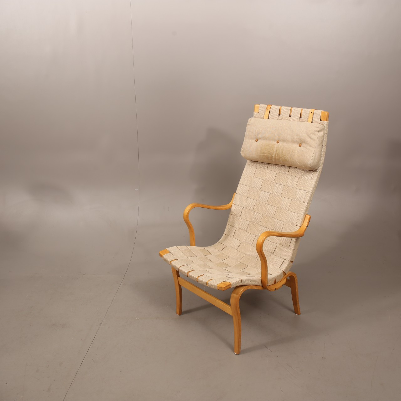 Bilder zu 2786956. BRUNO MATHSSON. Sessel, Buche, "Eva" hoch, Gestell ...