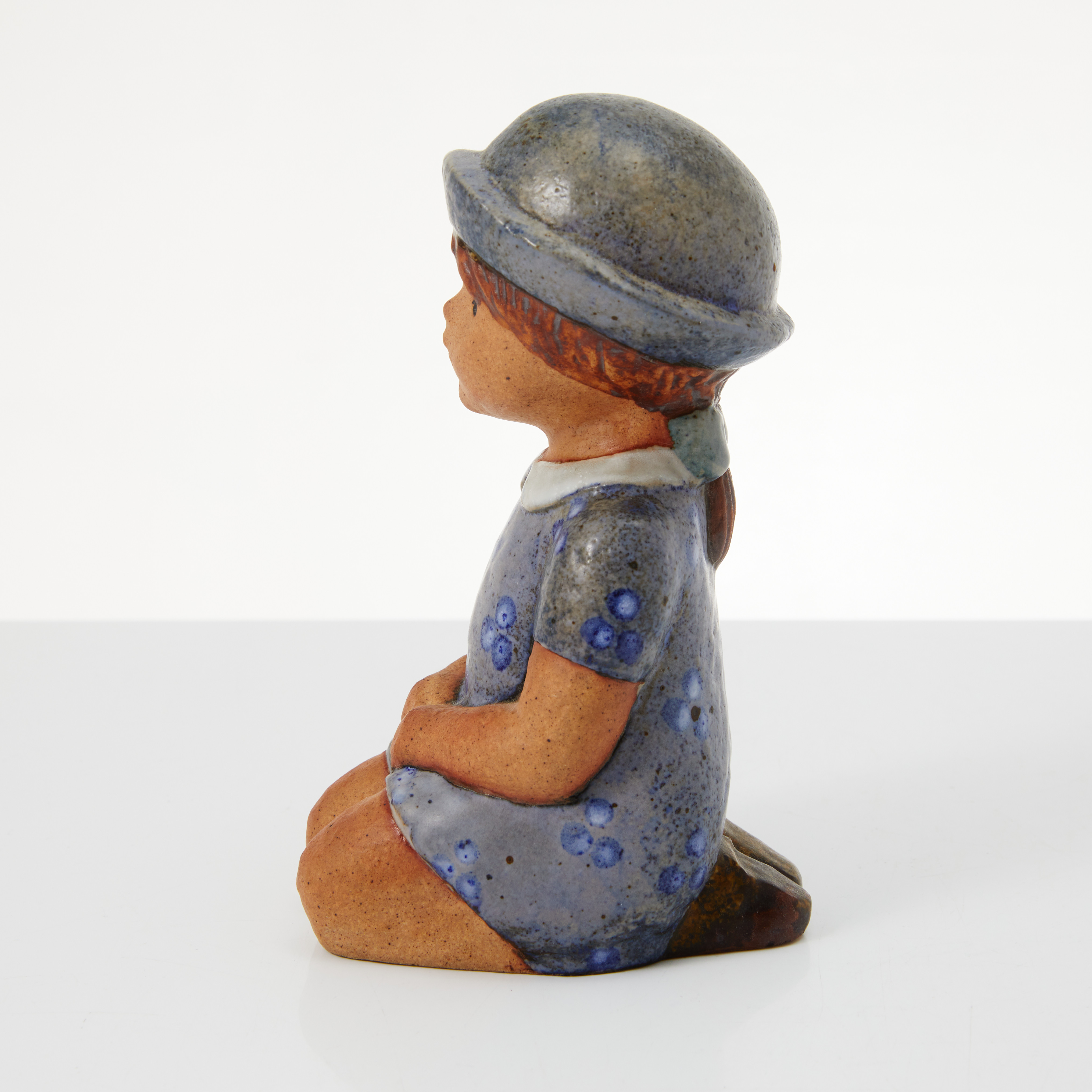 Images for 2788308. LISA LARSON. "Summer dressed", figurine, stoneware, Gustavsberg, partly ...