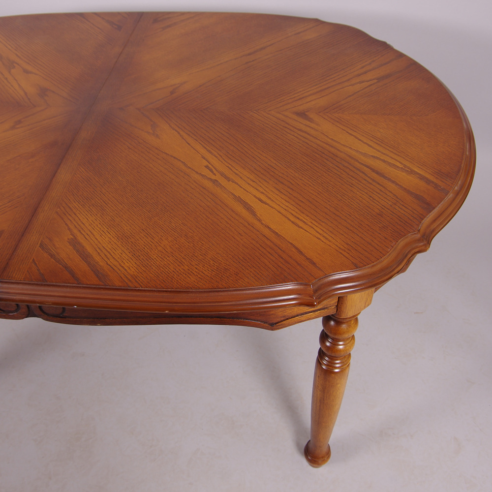 MATGRUPP, ek/nätrygg, 1980-tal. Möbler - Matsalsmöbler - Auctionet