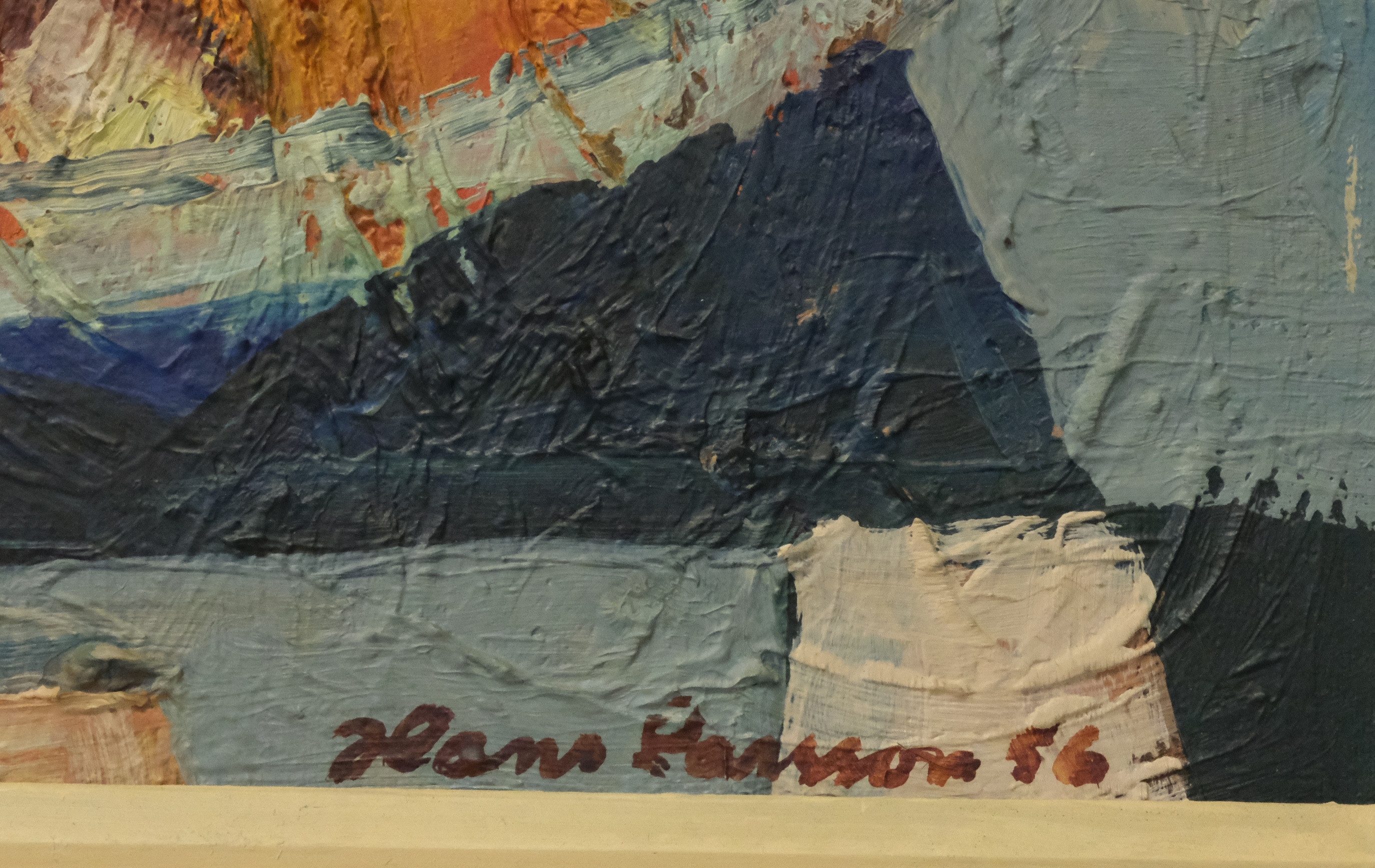 Images for 2793963. HANS LARSSON. OIL ON CANVAS. STILL LIFE. - Auctionet