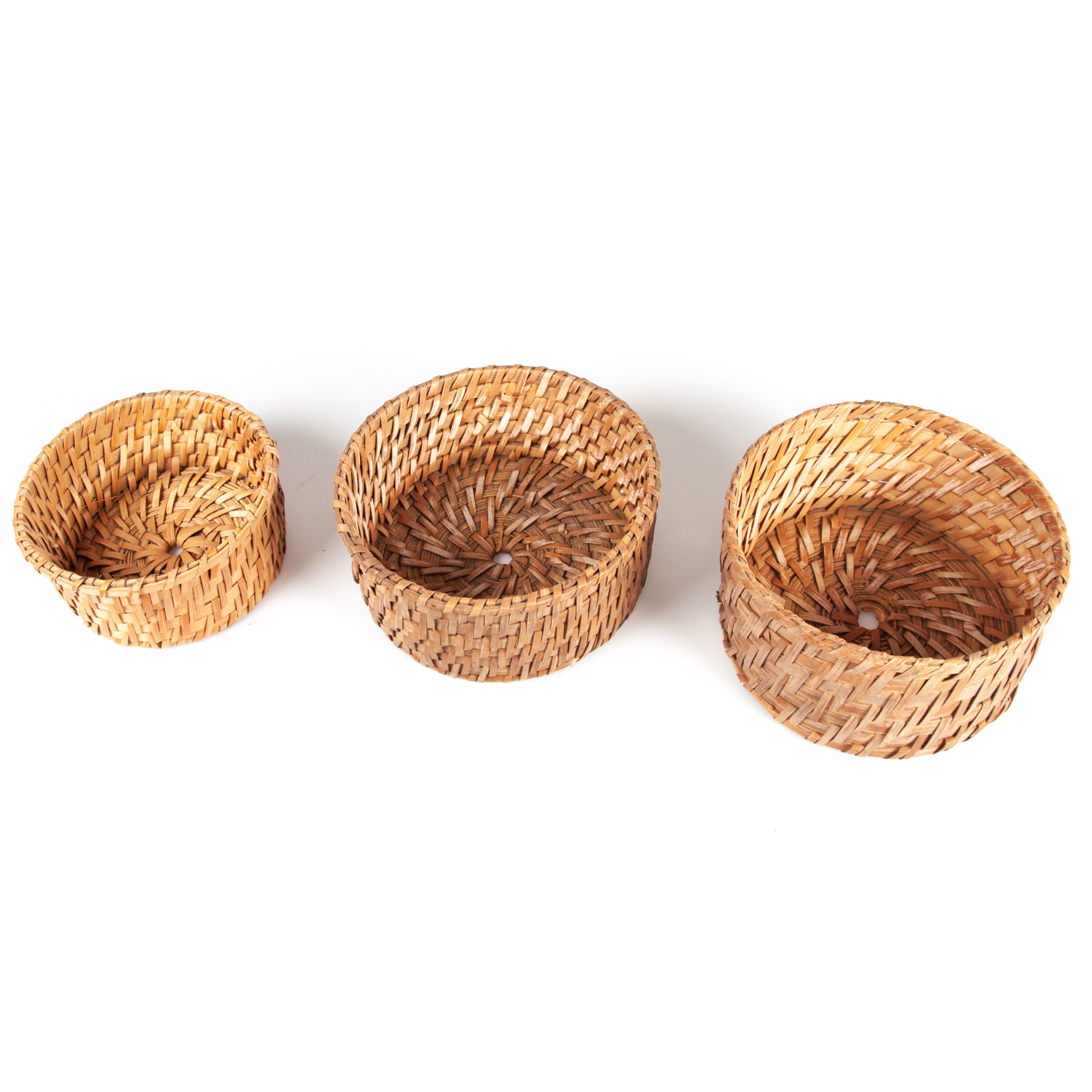 Images for 2794954. CHEESE MOLDS. 3 pcs, braided root, around the turn ...