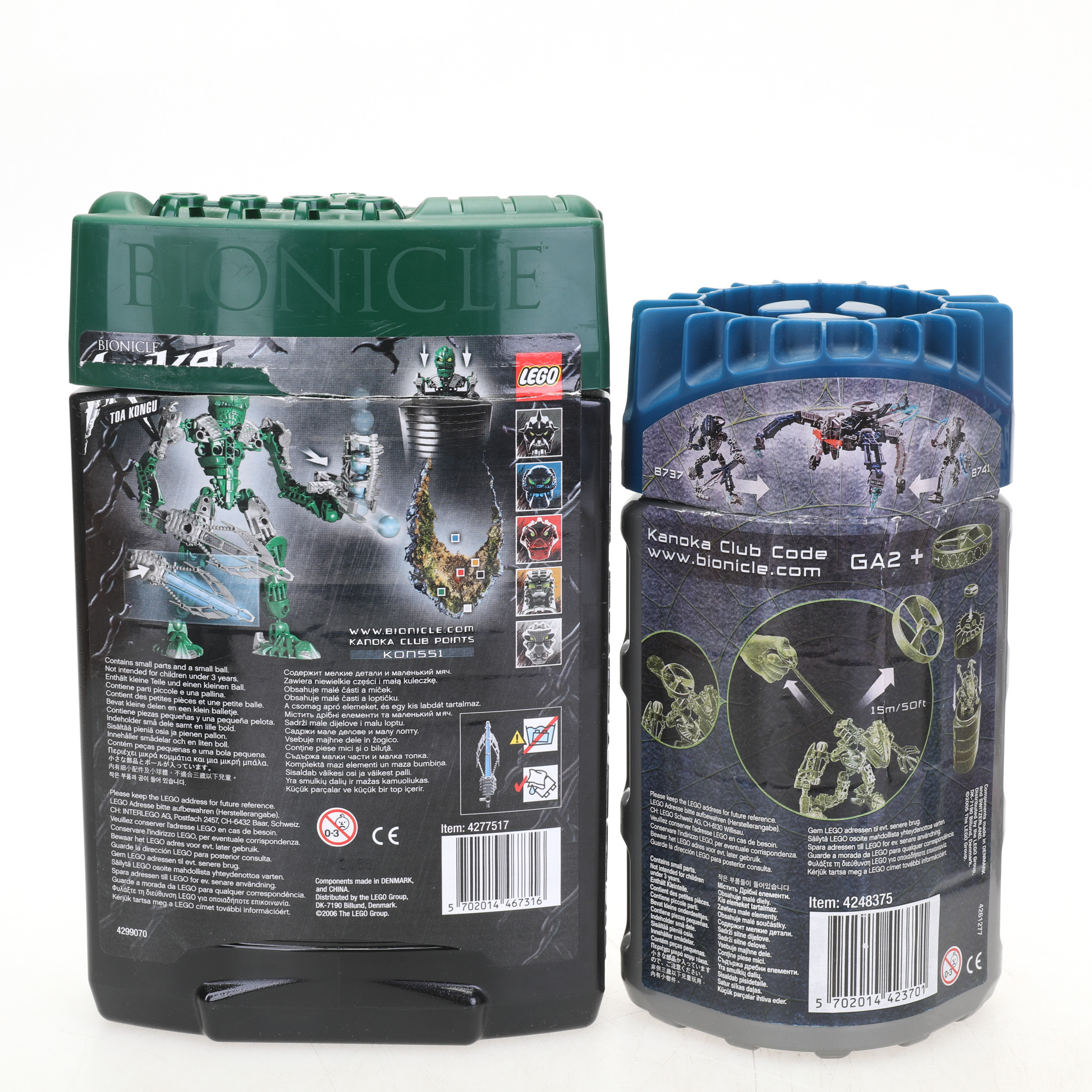 Images for 2795562. LEGO Bionicle, five complete with can and one ...