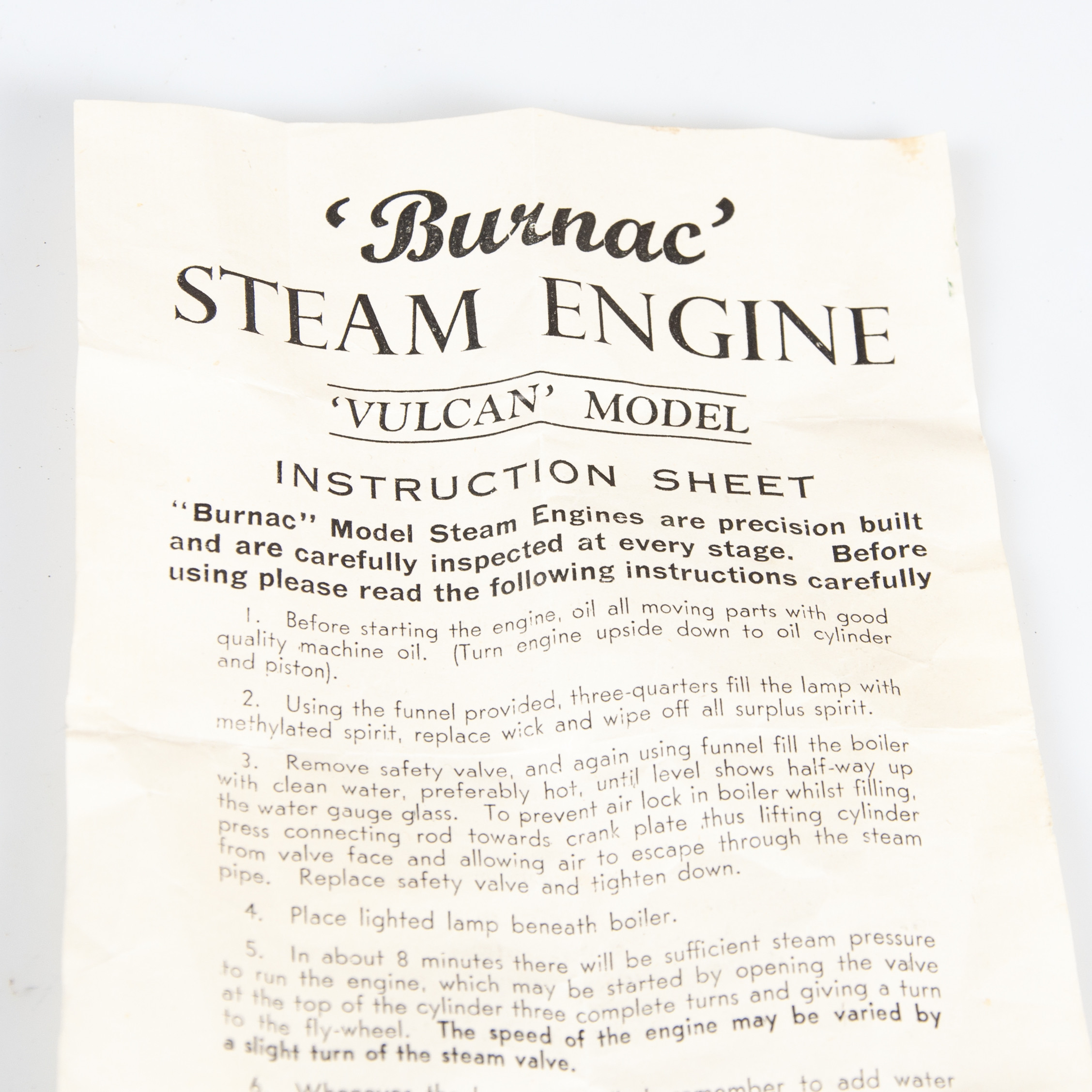 Images for 2795664. STEAM ENGINE. Burnac Vulcan steam engine Made by ...