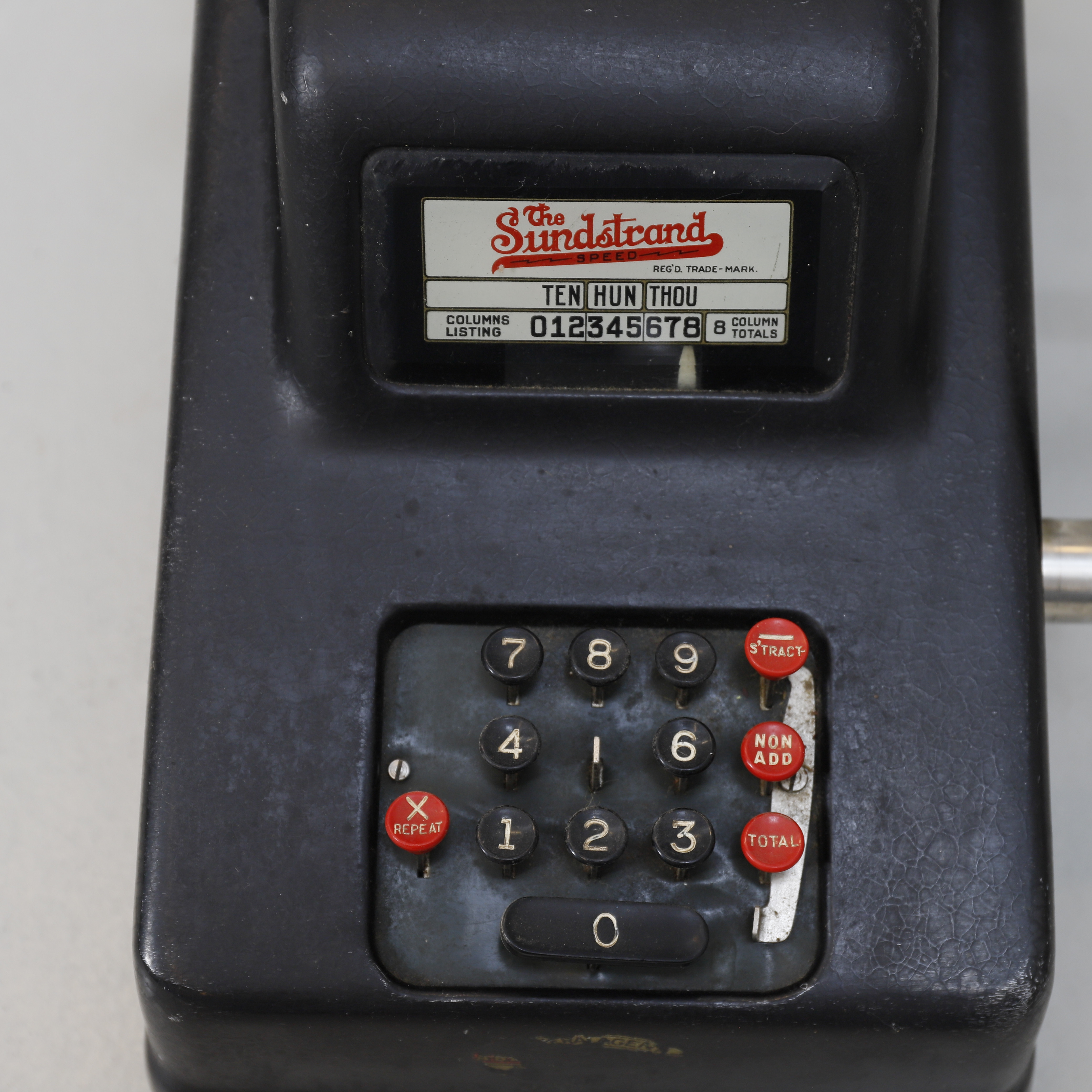 Images for 2795740. DESIGN DAVID SUNDSTRAND. calculating machine, "The ...