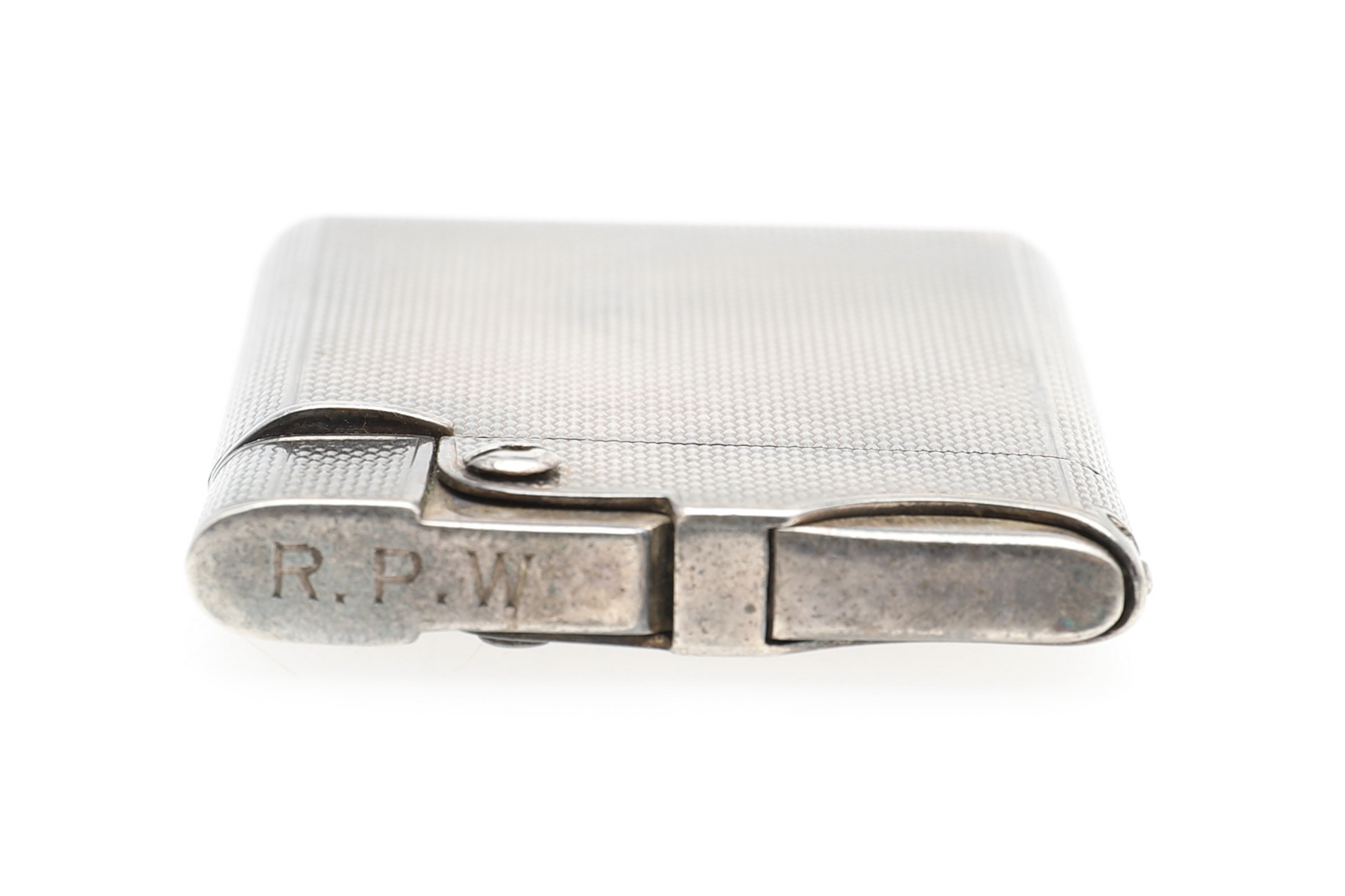 Images for 2800900. AN ASPREY SILVER CASED WAFER CIGARETTE LIGHTER ...