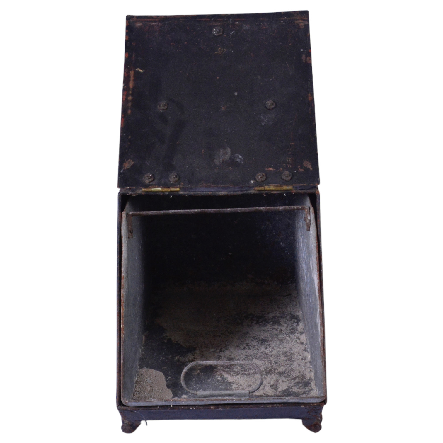 Images for 2801452. COAL BOX, painted metal, England, around the turn ...