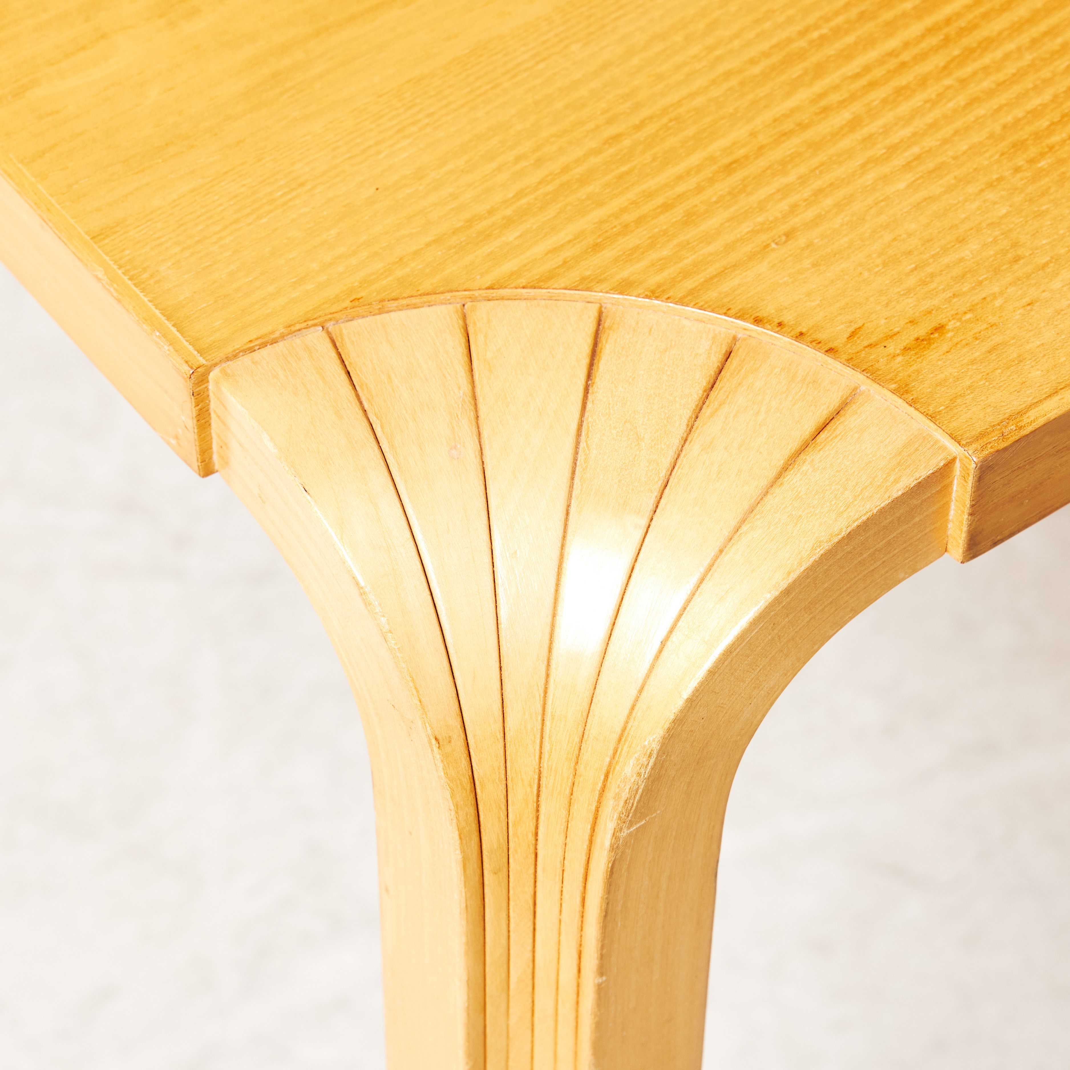 Images for 2803082. ALVAR AALTO. DINING TABLE, "Fan leg table", fan ...