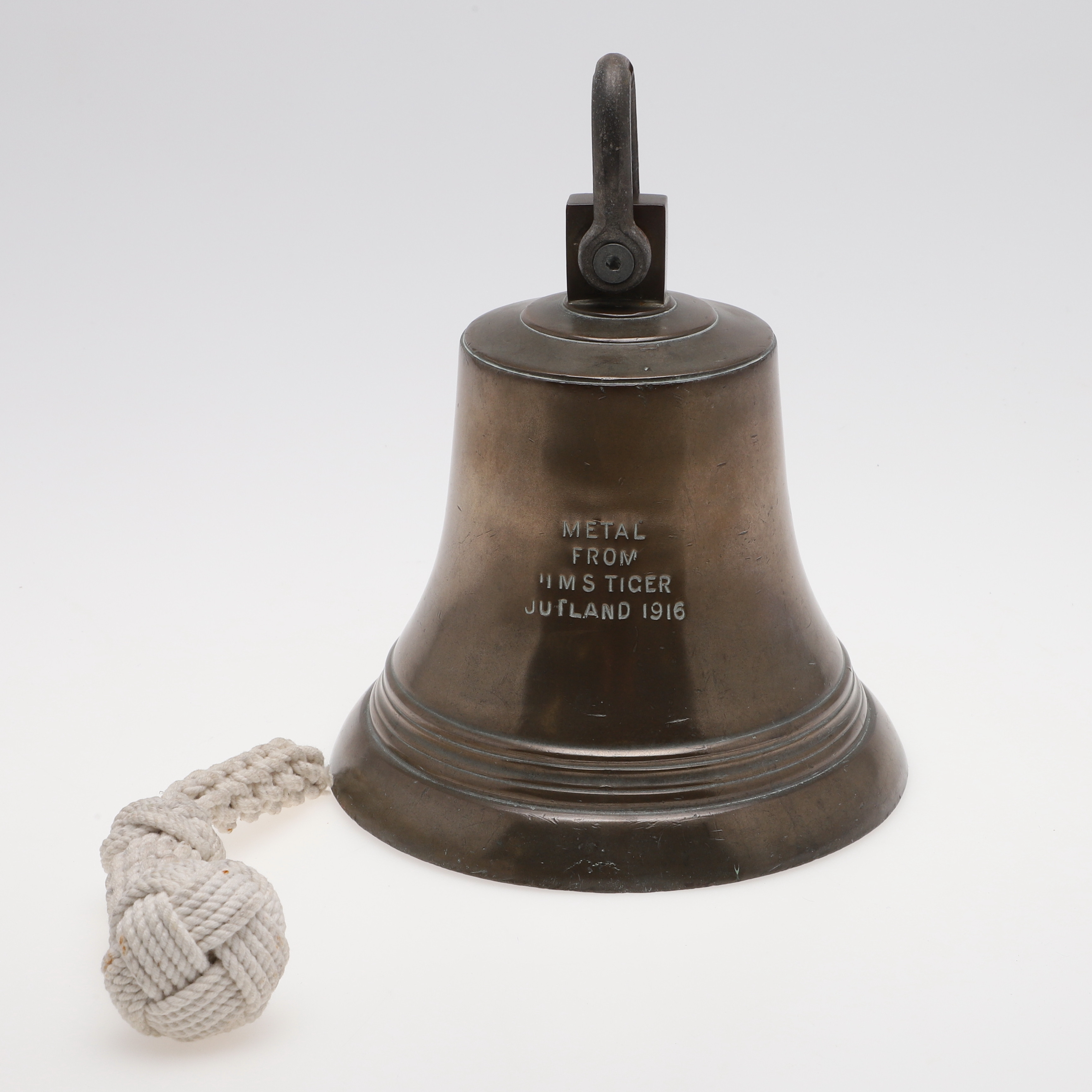 Images for 2803101. A BRONZE SHIPS BELL MADE WITH METAL FROM HMS TIGER ...