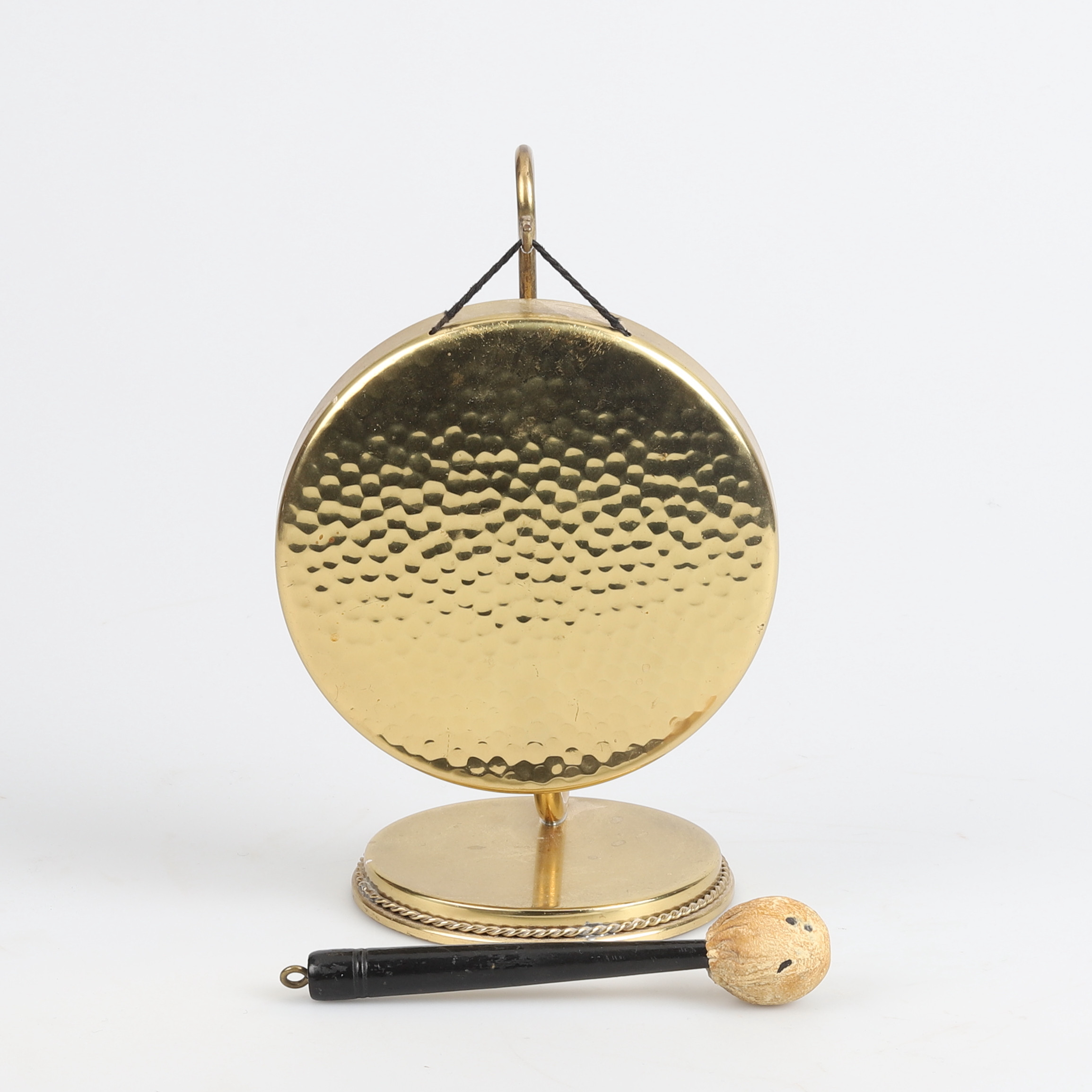 Images for 2804410. GUNNAR ANDER. Meal clock/gong-gong, brass, Ystad ...