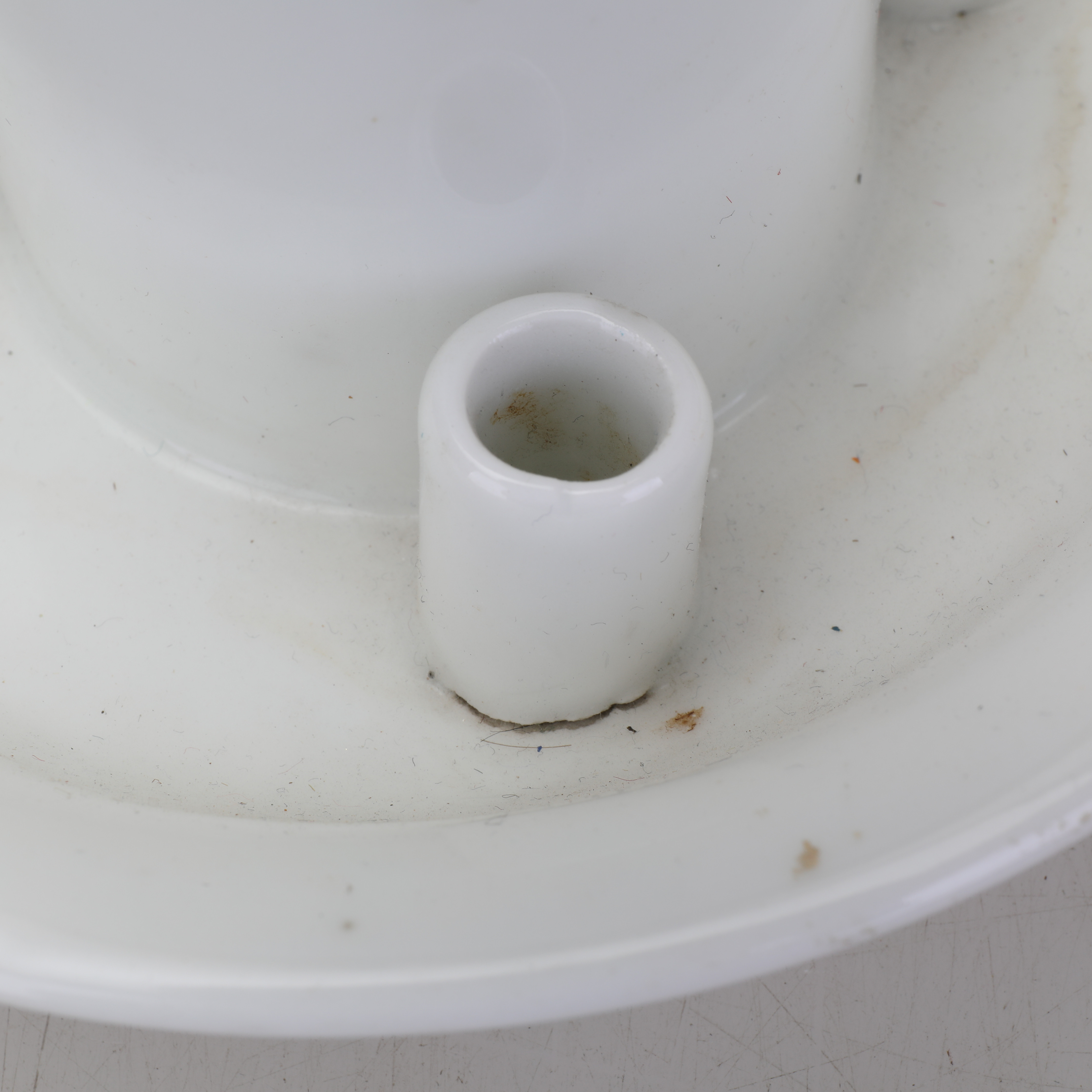 Images for 2807957. INKHORN, porcelain, brass, Petit encrier à pompe ...