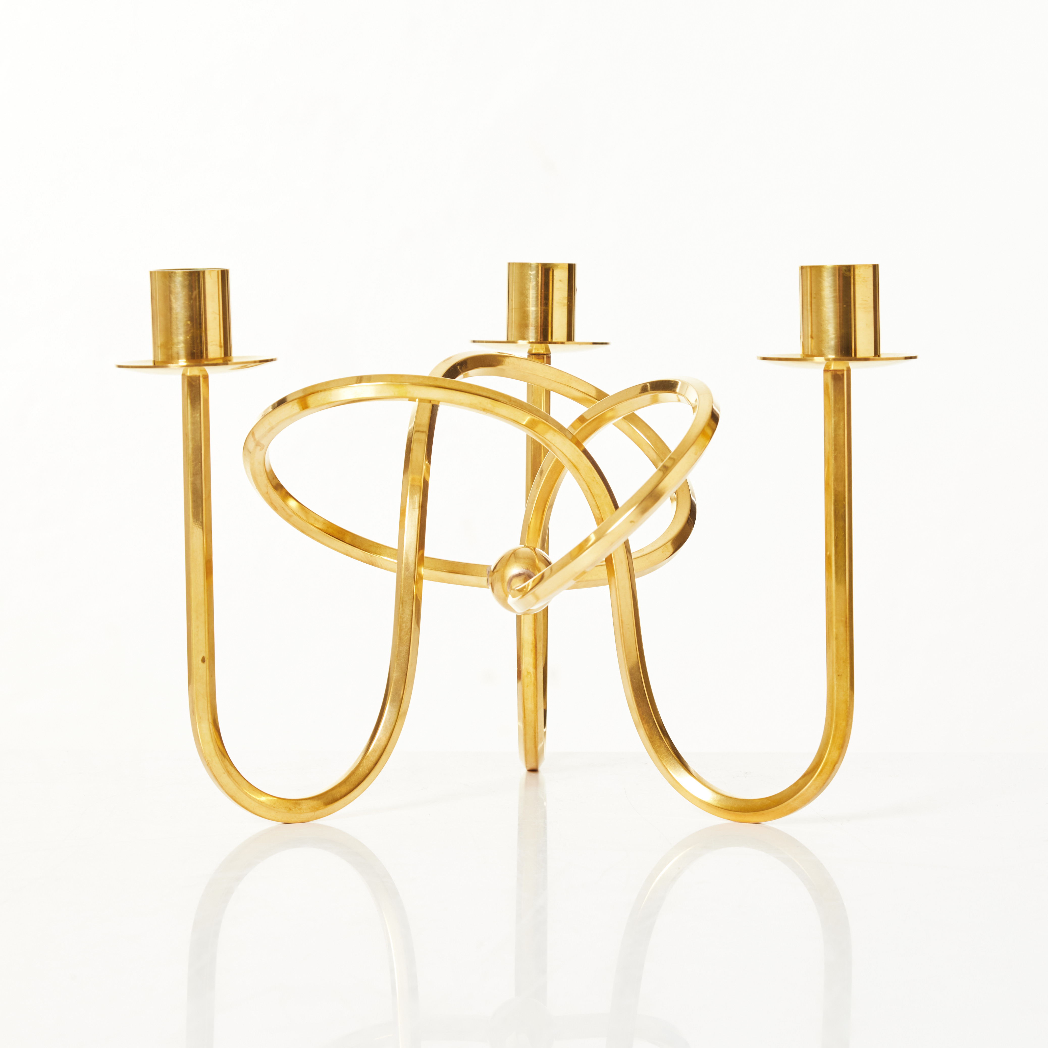 Images for 2812107. JOSEF FRANK. Candlestick, "Friendship Knot", brass ...