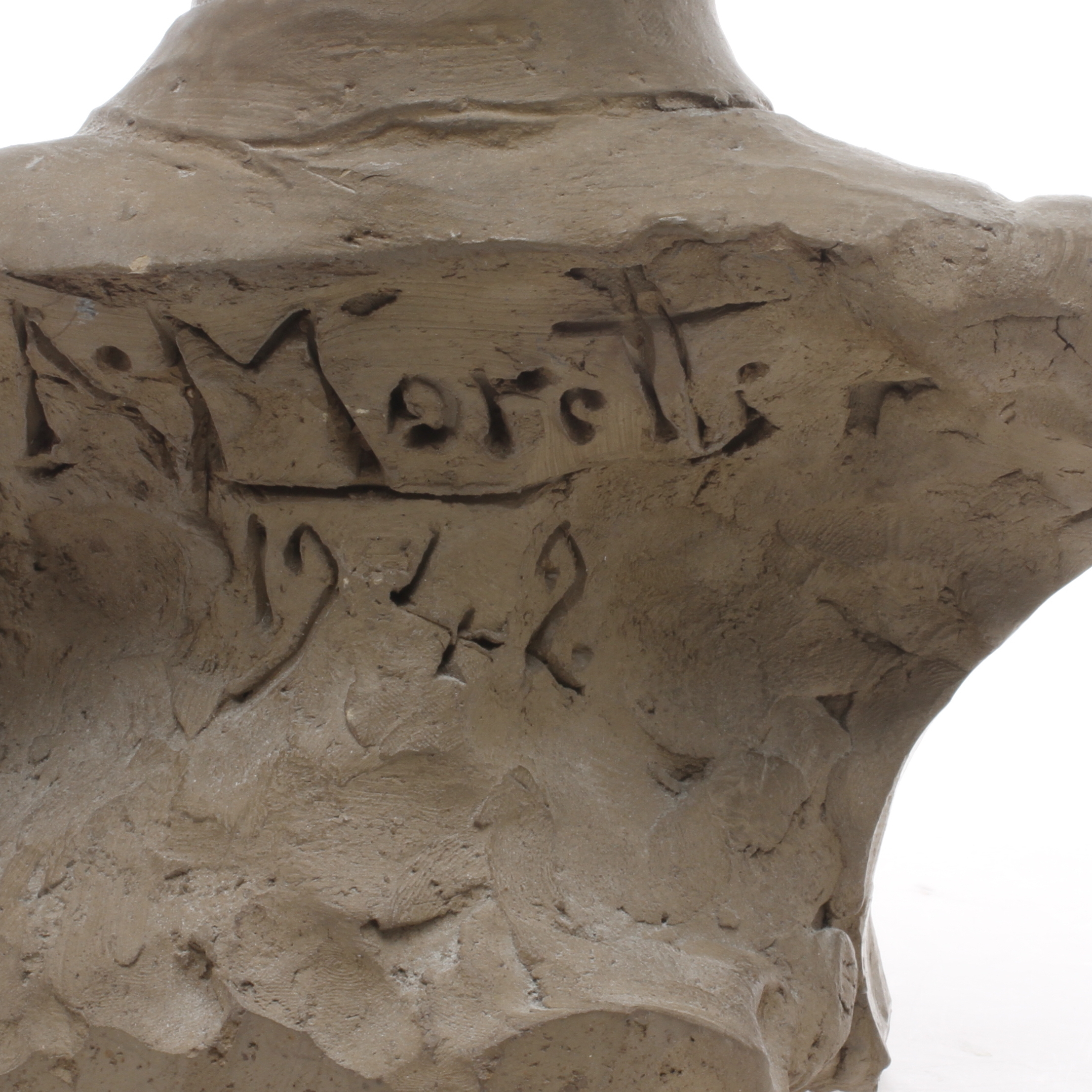 Images for 281575. ALESSANDRO MORETTI. Portrait, sculpture in clay ...
