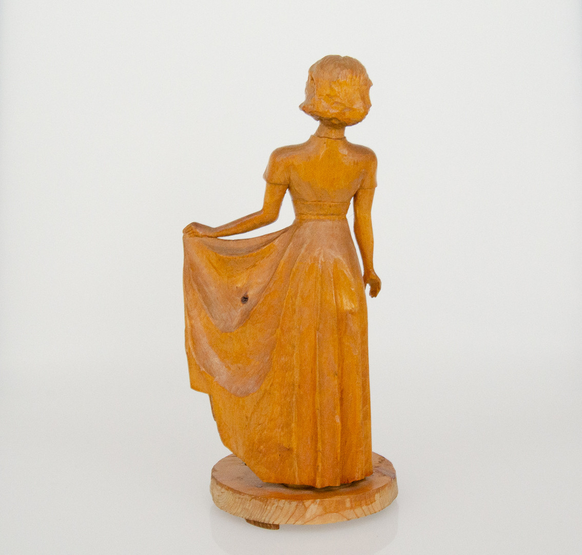 Images for 2815775. SCULPTURE, CARVED WOOD. Female figure, 1940 ...