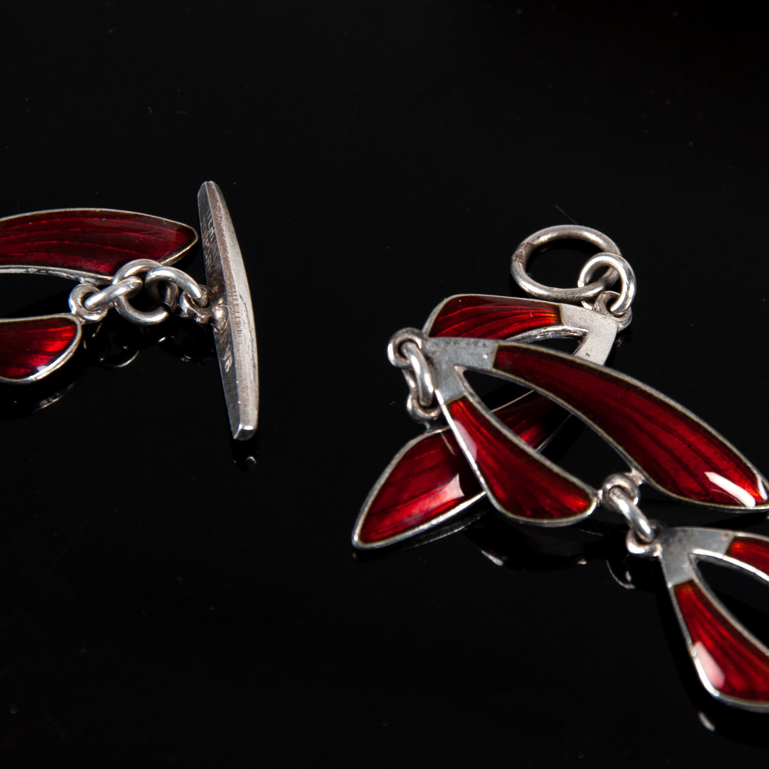 Images for 2816449. VOLMER BAHNER. Silver and enamel, 1970s, Denmark ...