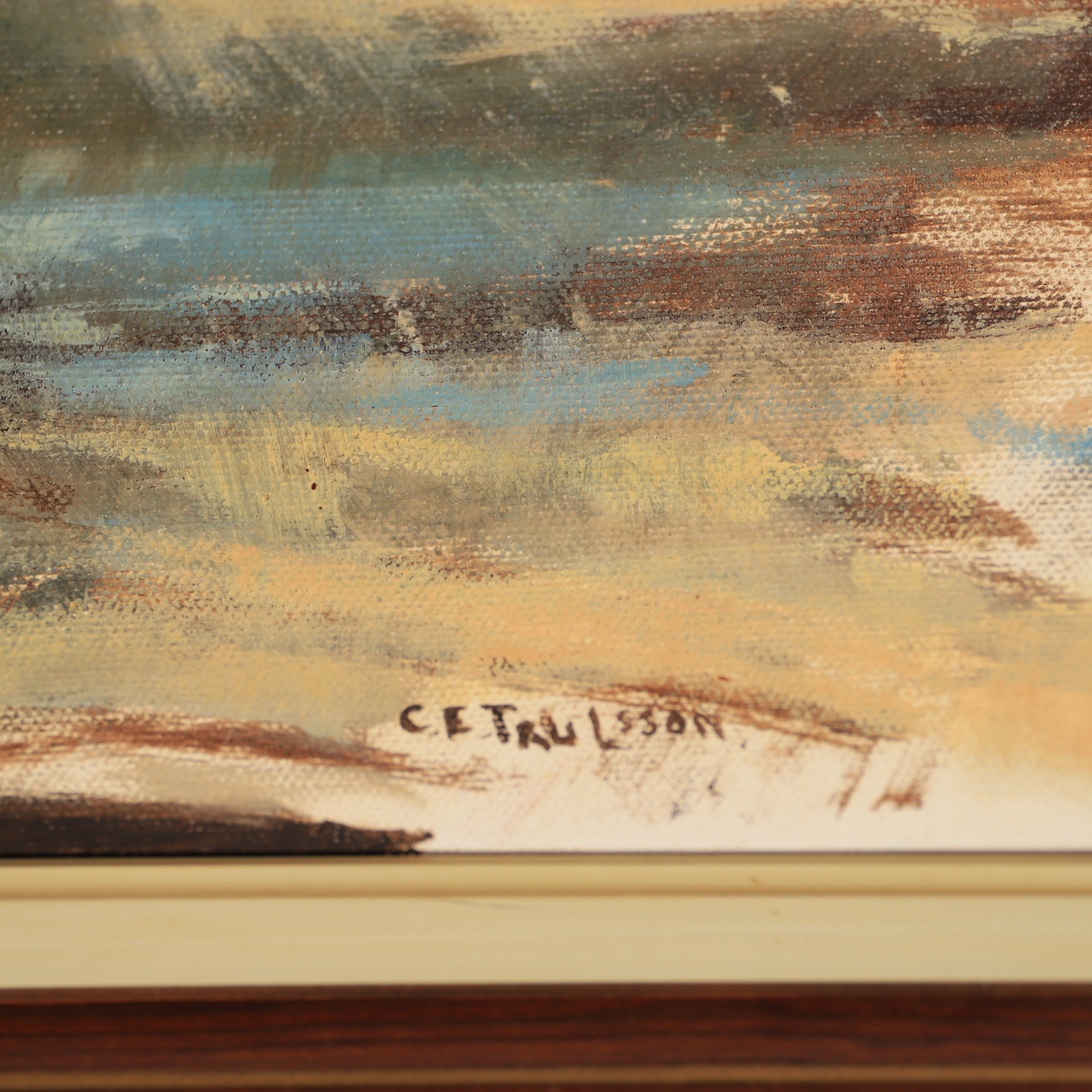 Images for 2817930. CARL ERIK TRULSSON. Landscape, oil on canvas ...