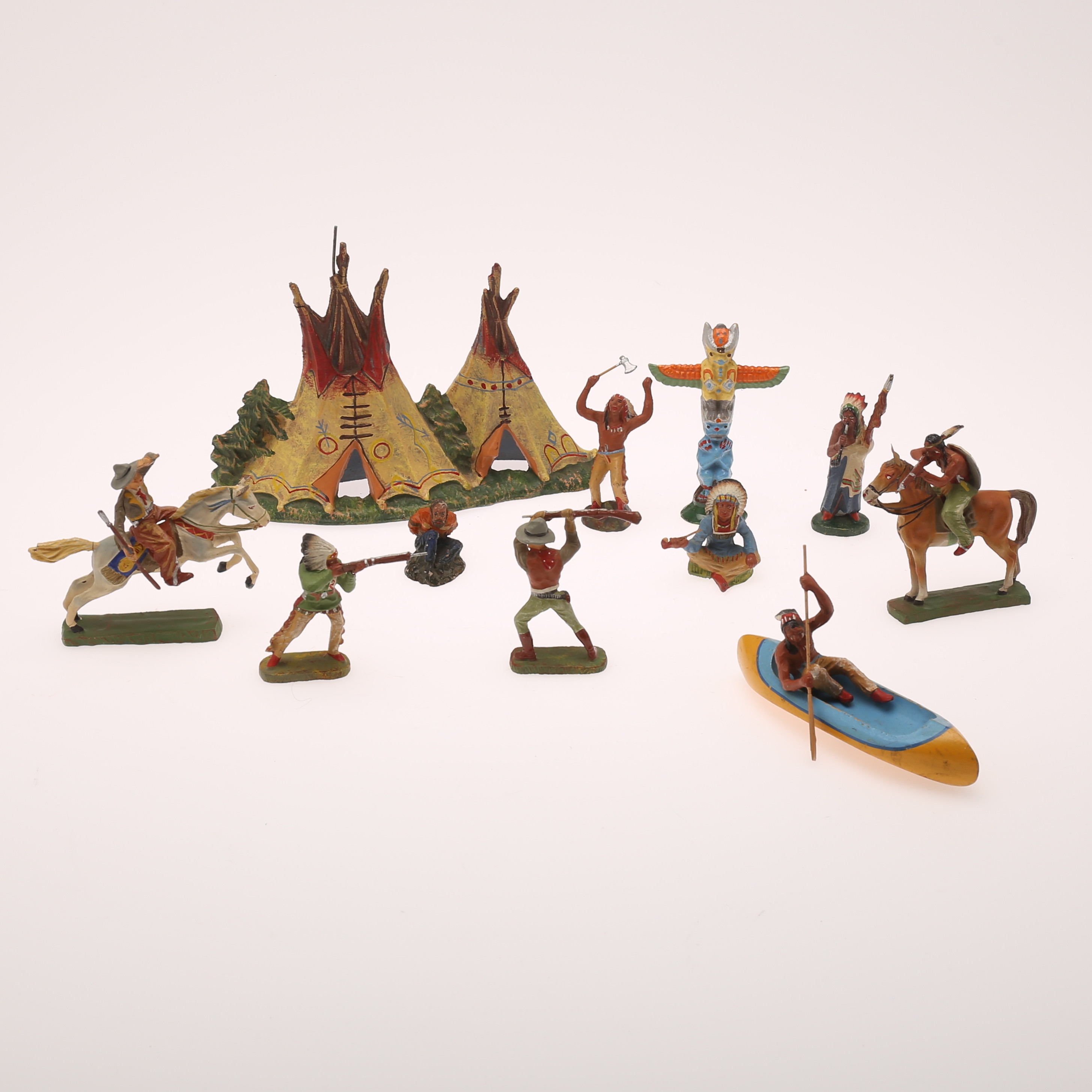 Bilder zu 2820125. SPIELZEUGFIGUREN, 14 Teile, Elastolin, Deutschland ...