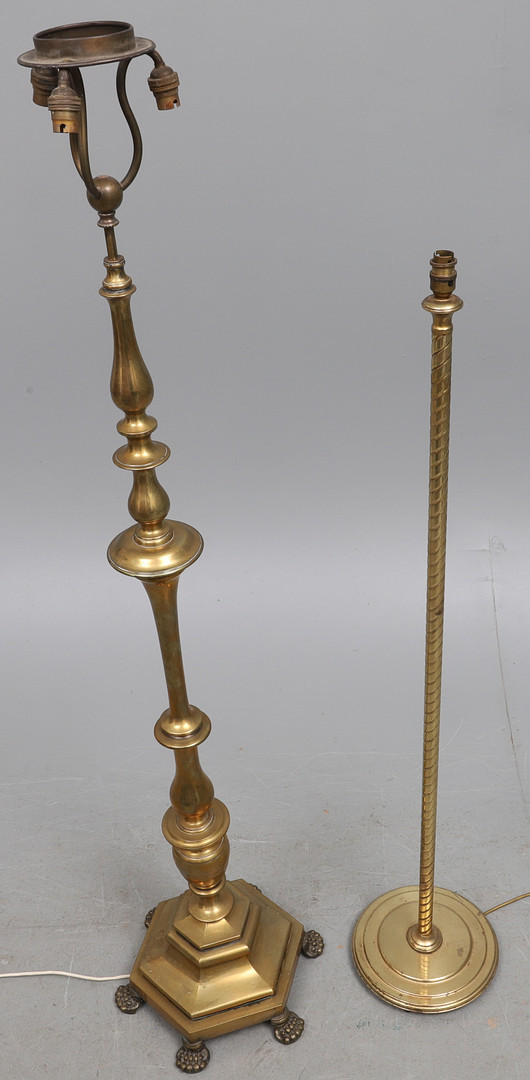 Images for 2825797. A BRASS TELESCOPIC FLOOR STANDING LAMP, IN 17TH ...