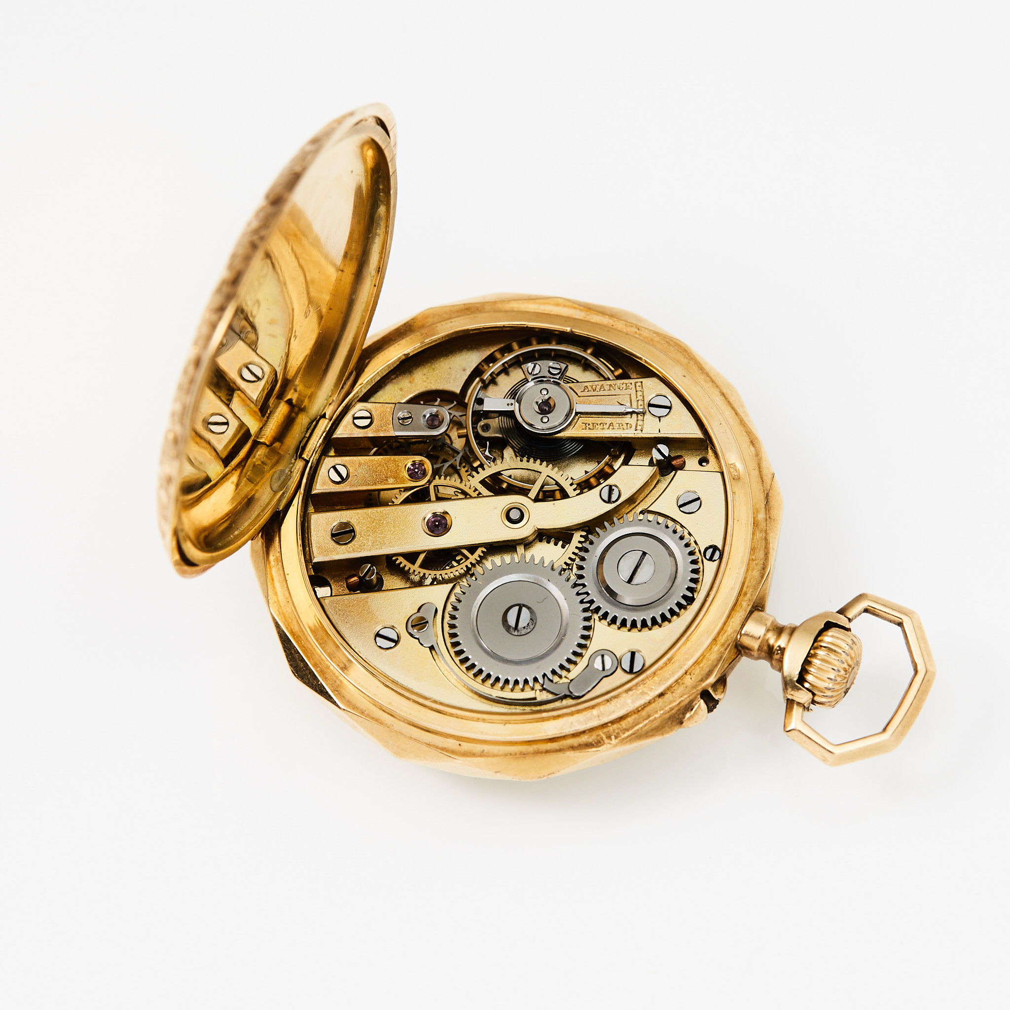 FICKUR, 18 k guld. Klockor & Ur - Fickur & Stoppur - Auctionet