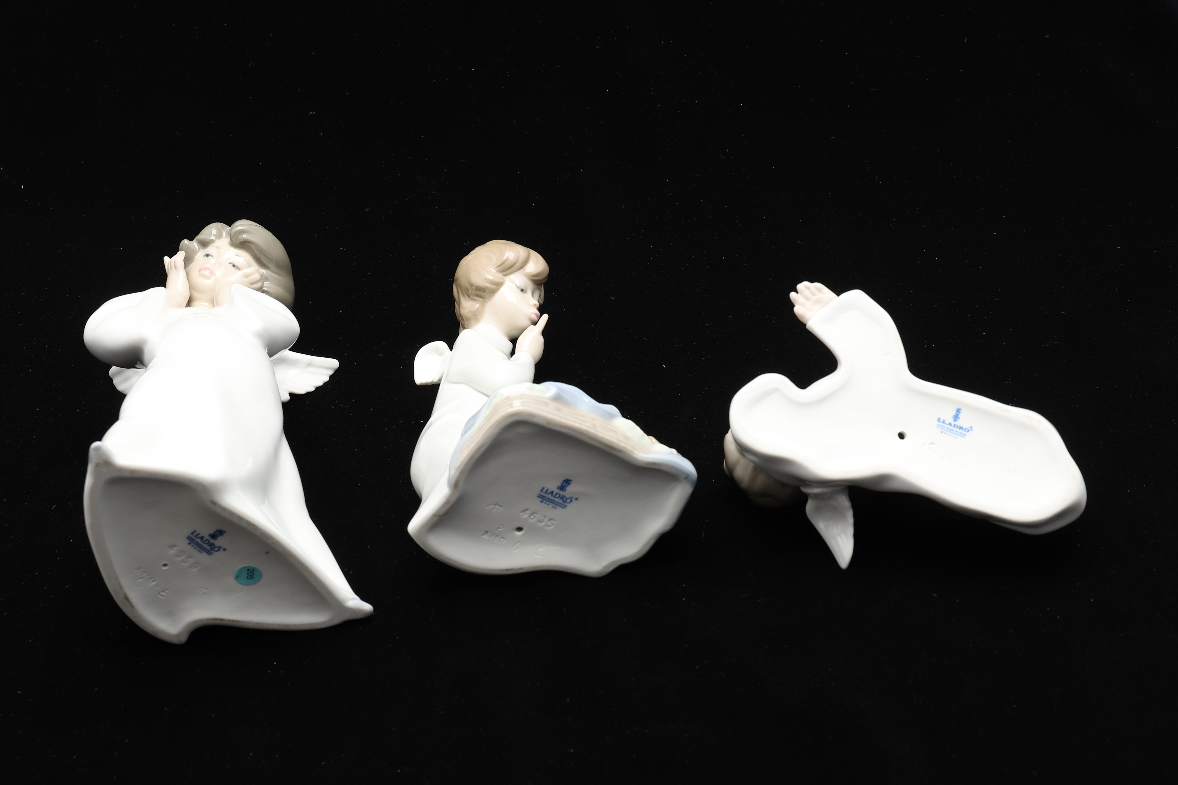 Images for 2828326. A LLADRO MIME ANGEL, LLADRO GUARDIAN ANGEL FIGURE ...