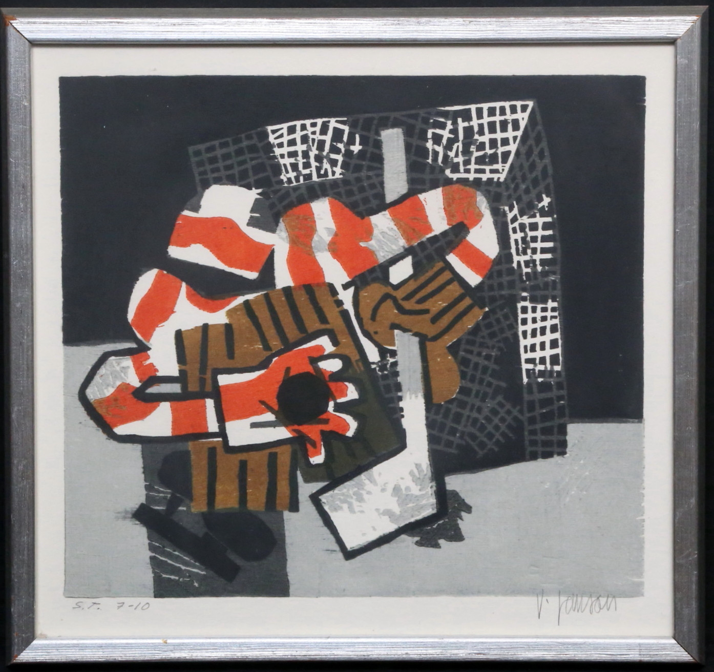 Images for 2830212. VIDE JANSON. Graphic sheet, signed, numbered ST 7 ...