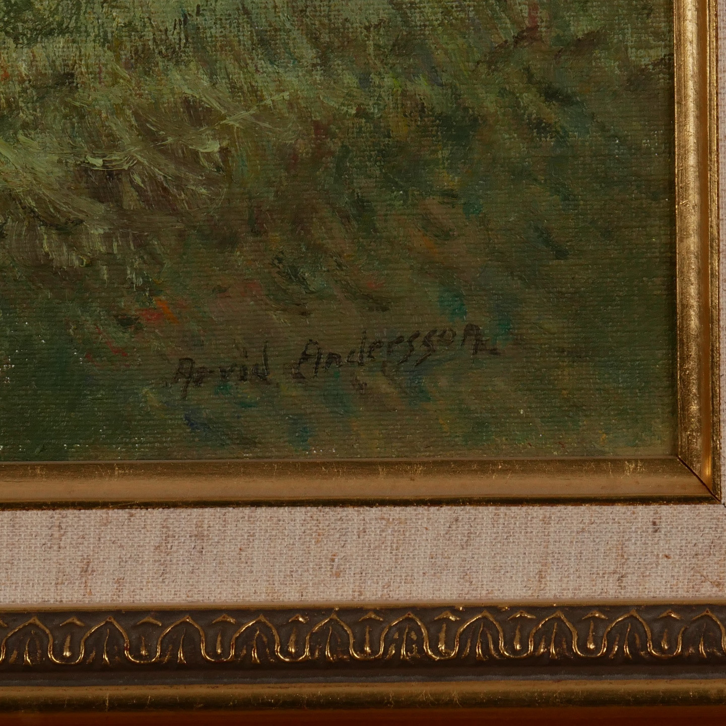 Images for 2831433. ARVID ANDERSSON. Fox, oil on canvas, signed Arvid Andersson. - Auctionet