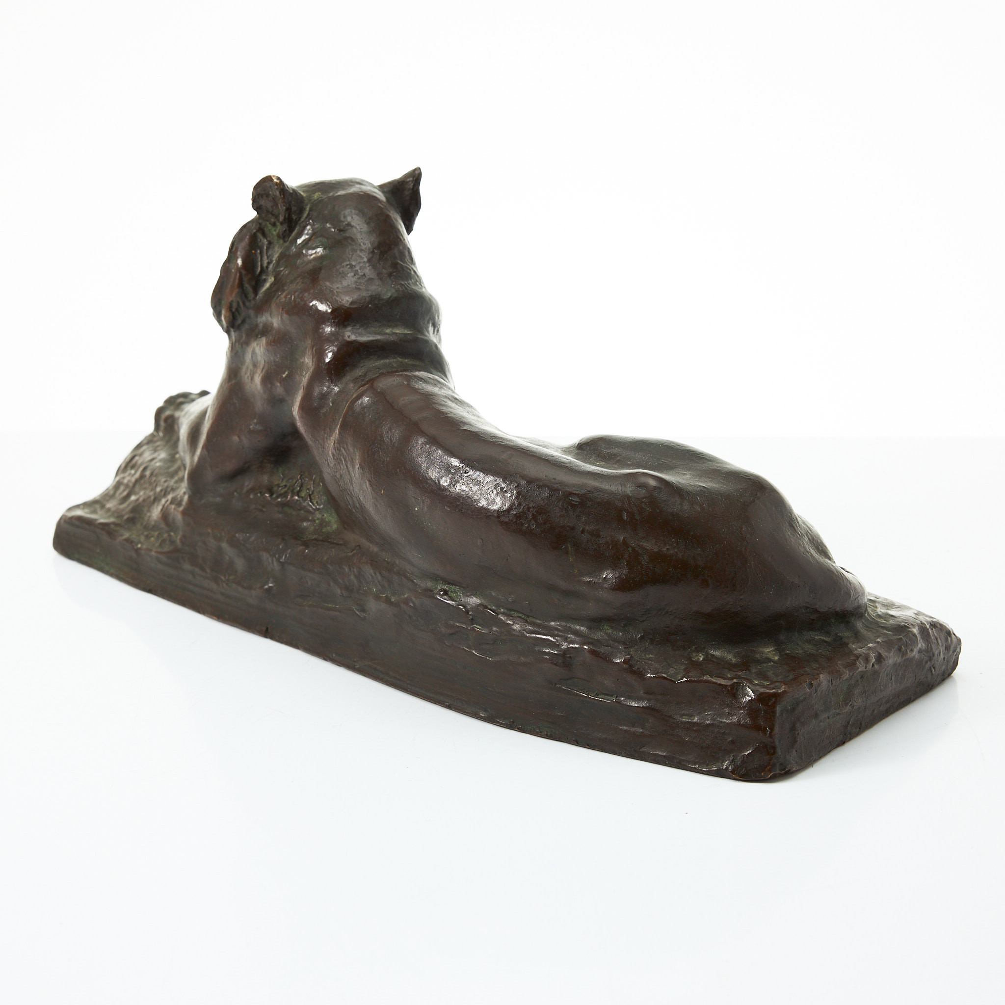 Images for 2833545. OKÄND KONSTNÄR. sculpture, bronze, reclining lion ...