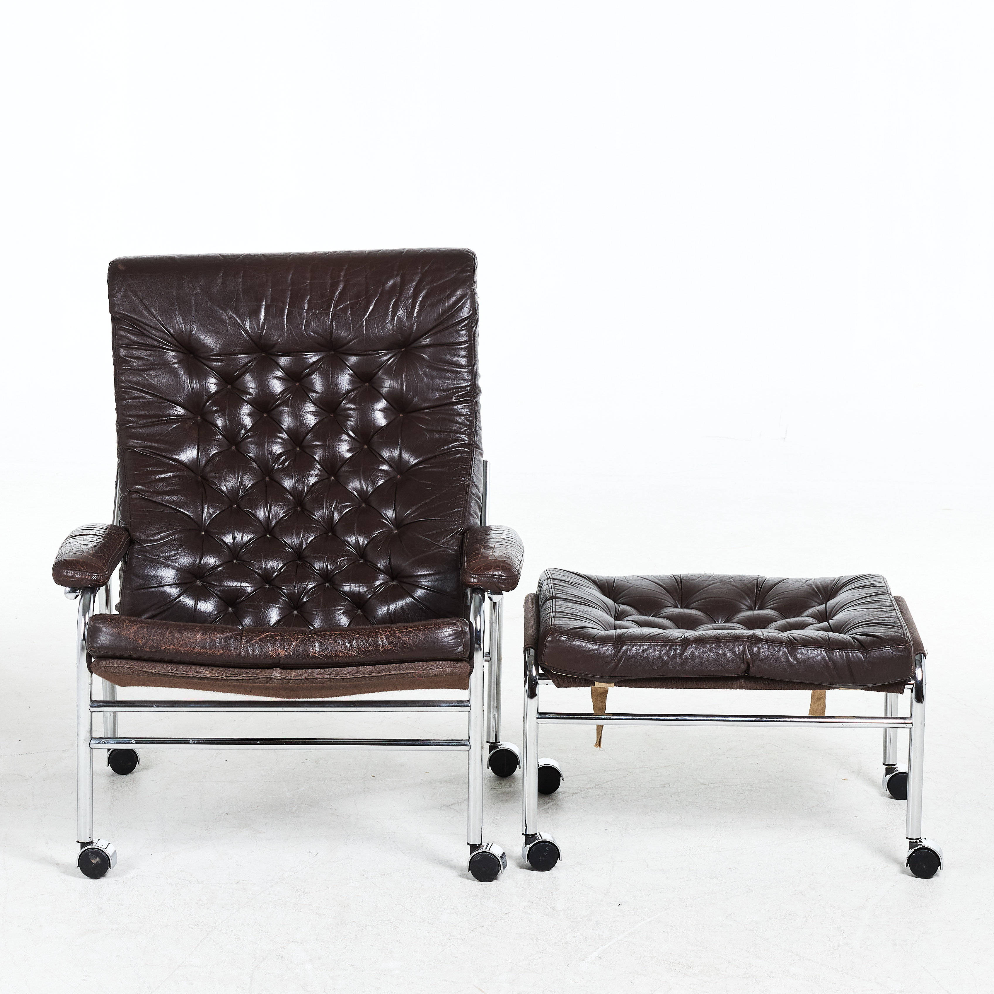 Images for 2837953. NOBORU NAKAMURA. Armchair and footstool, "Bore ...