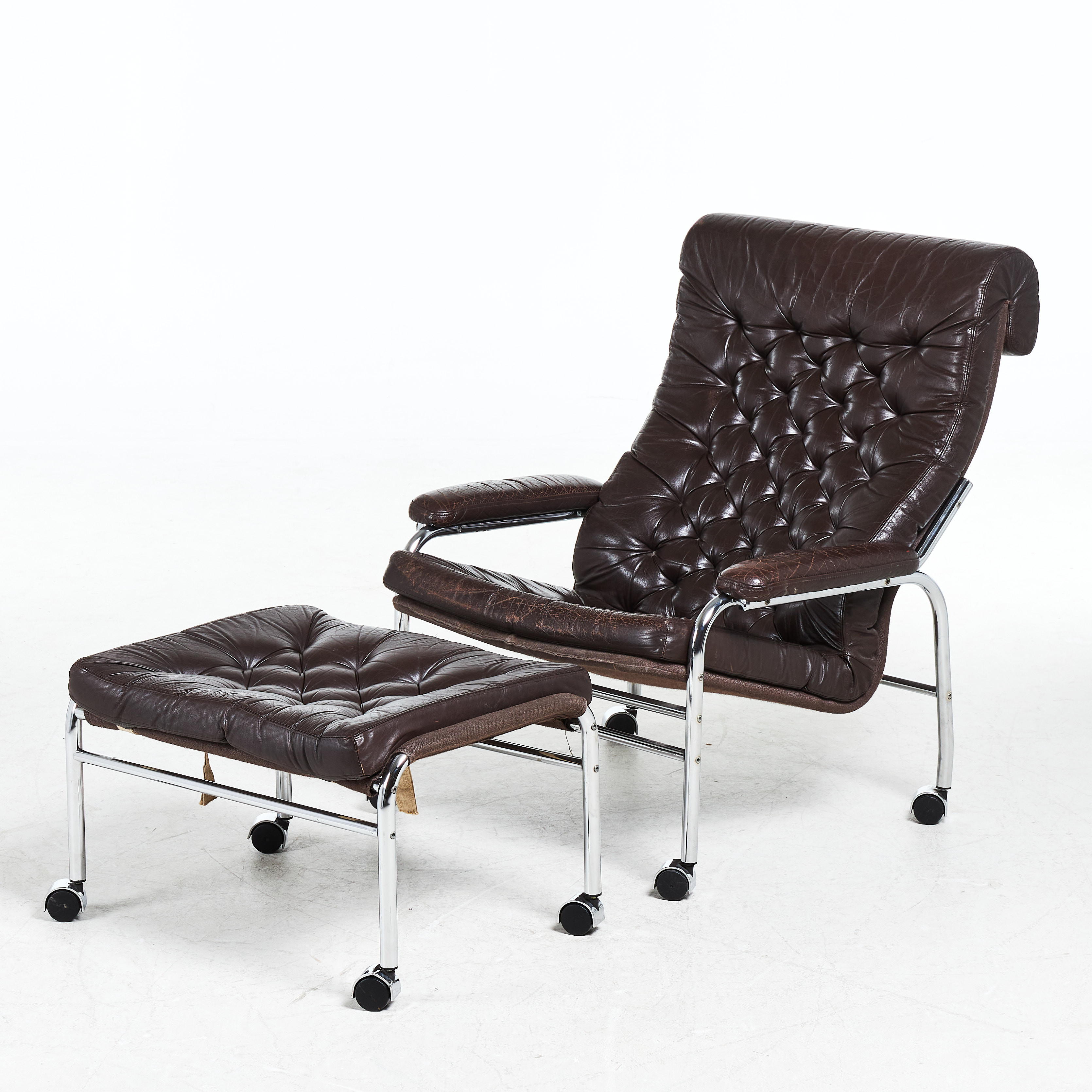 Images for 2837953. NOBORU NAKAMURA. Armchair and footstool, "Bore ...
